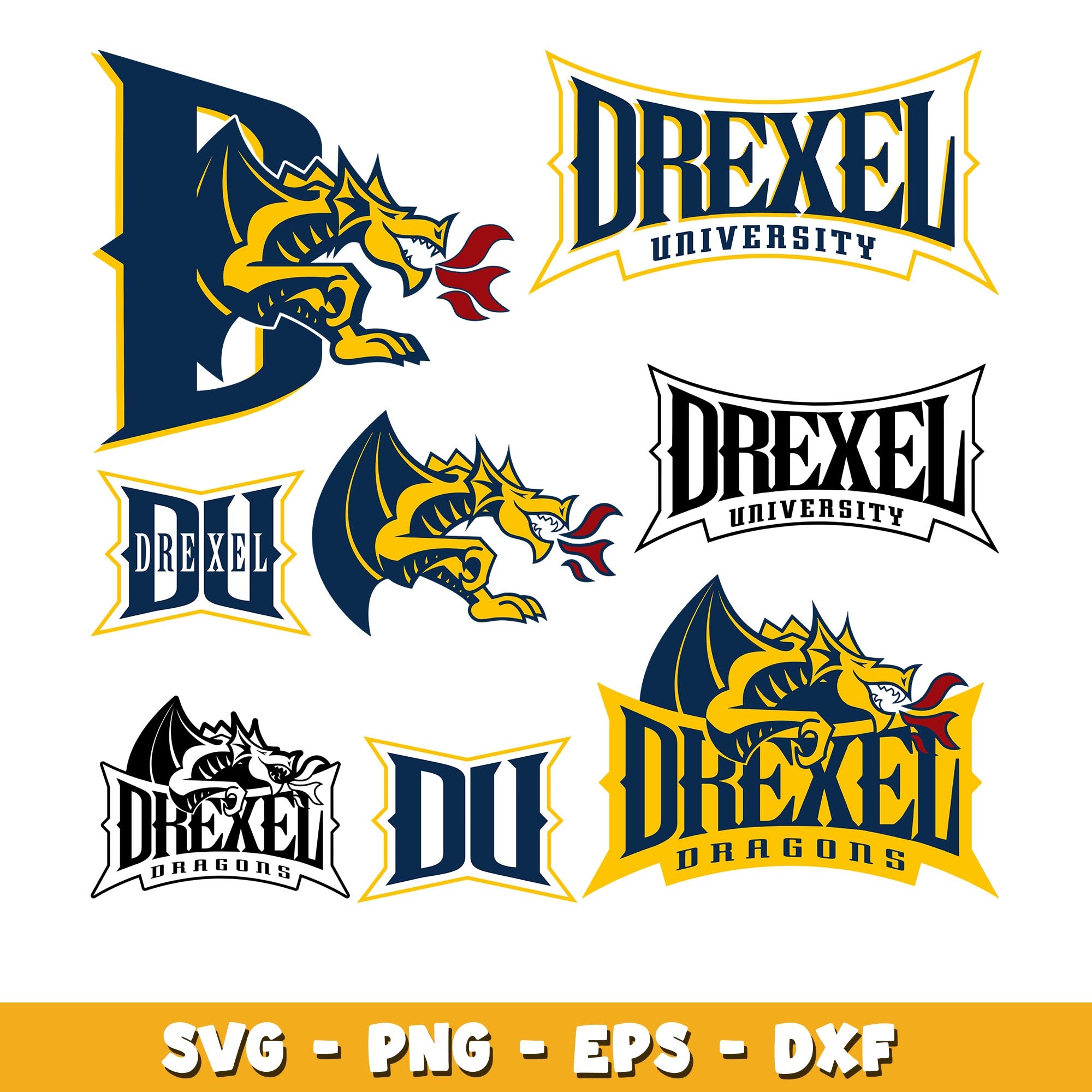 Drexel Dragons Bundle svg, Drexel Dragons logo svg, ncaa svg – DreamSVG ...