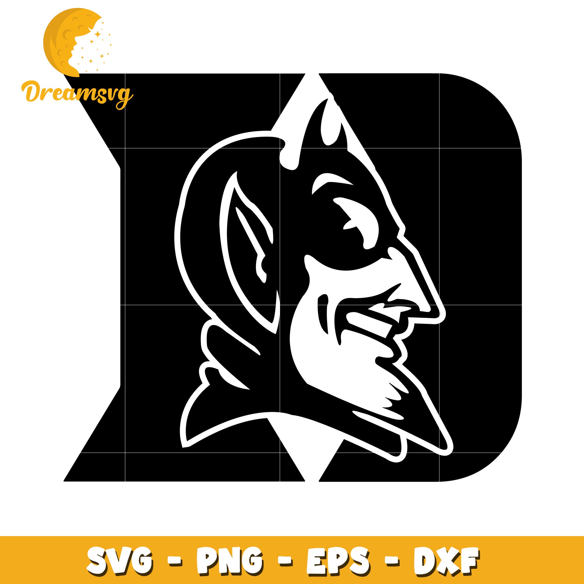 Duke Devil SVG PNG EPS DXF Files – DreamSVG Store