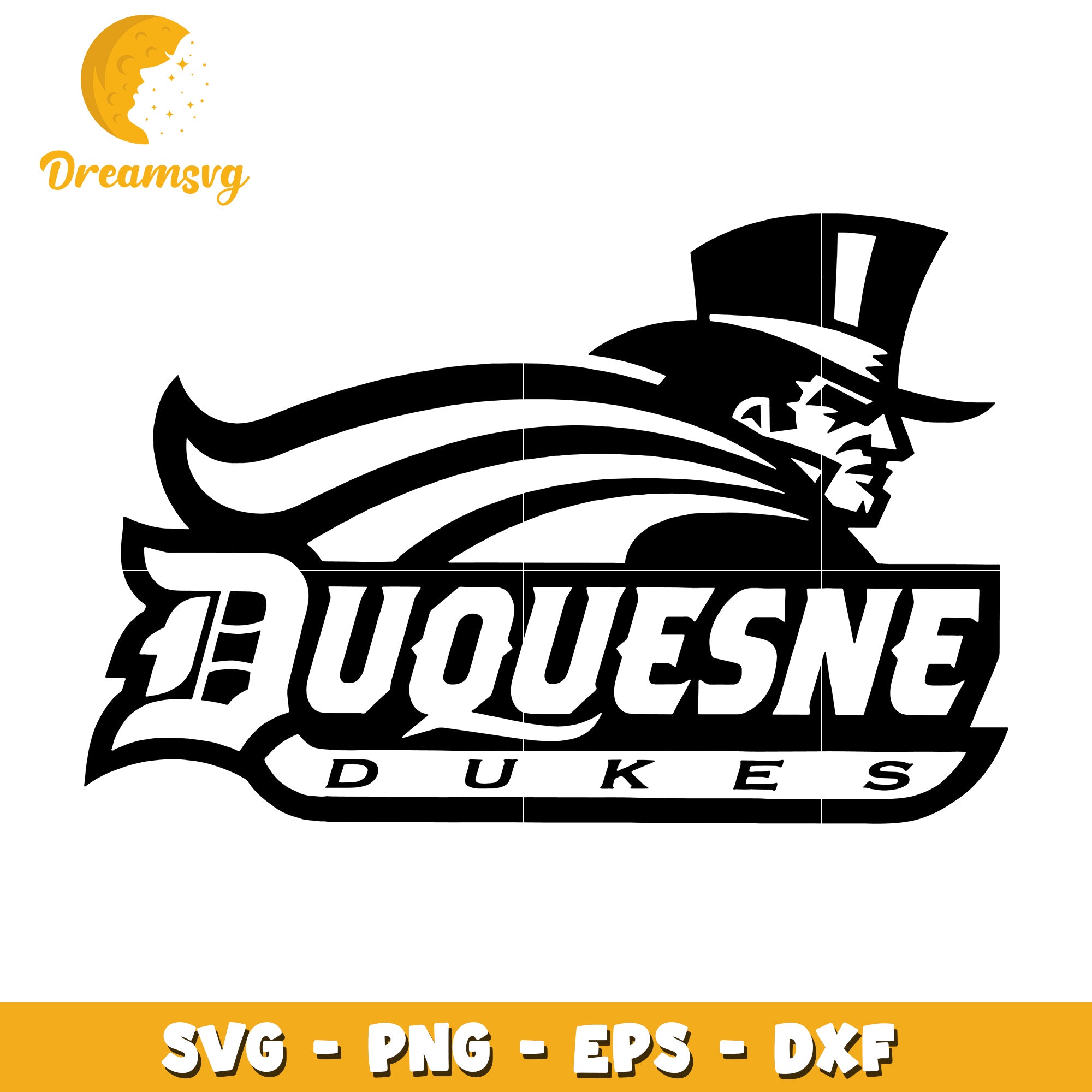 Duquesne Dukes SVG PNG EPS DXF – DreamSVG Store