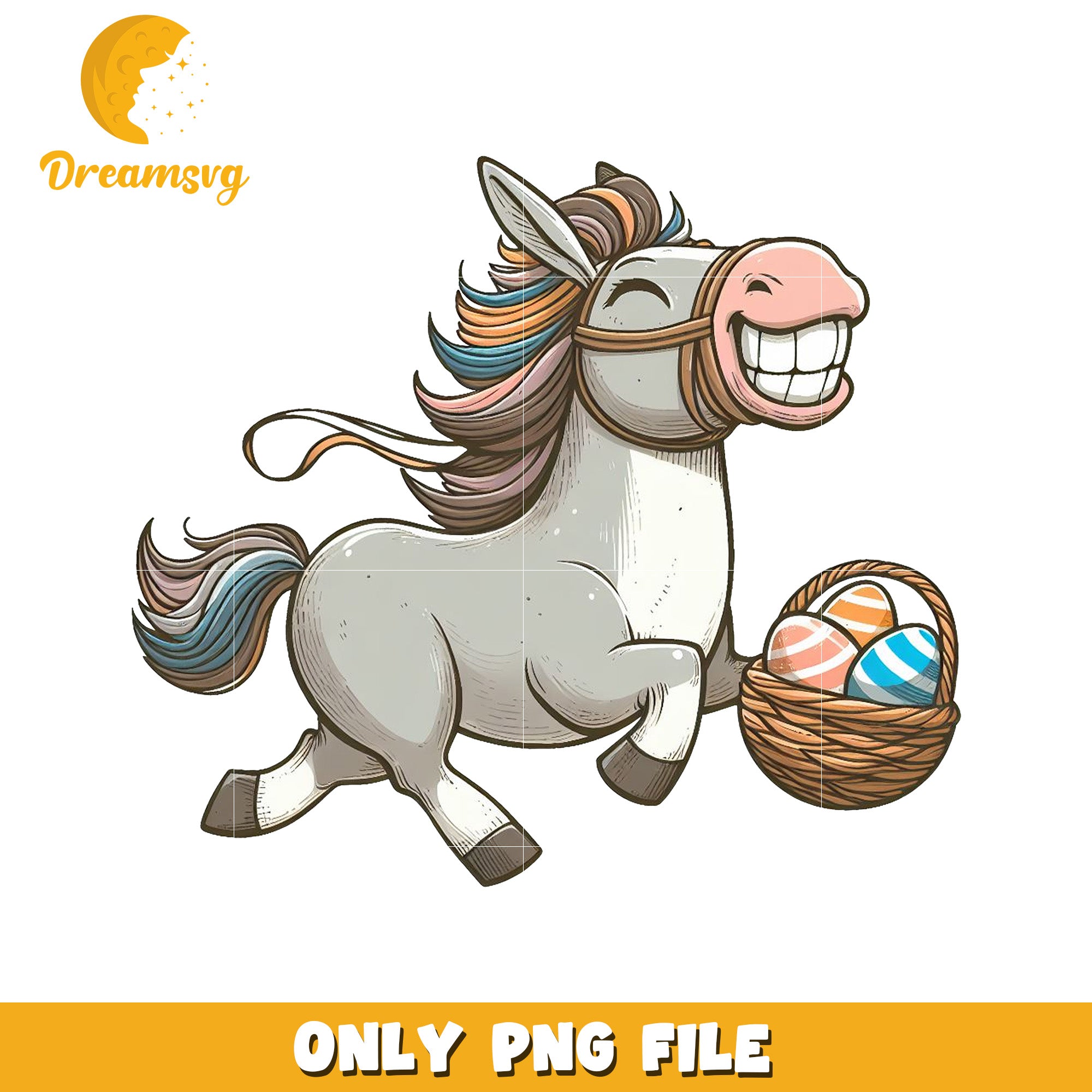 Easter Pony PNG Clipart – DreamSVG Store