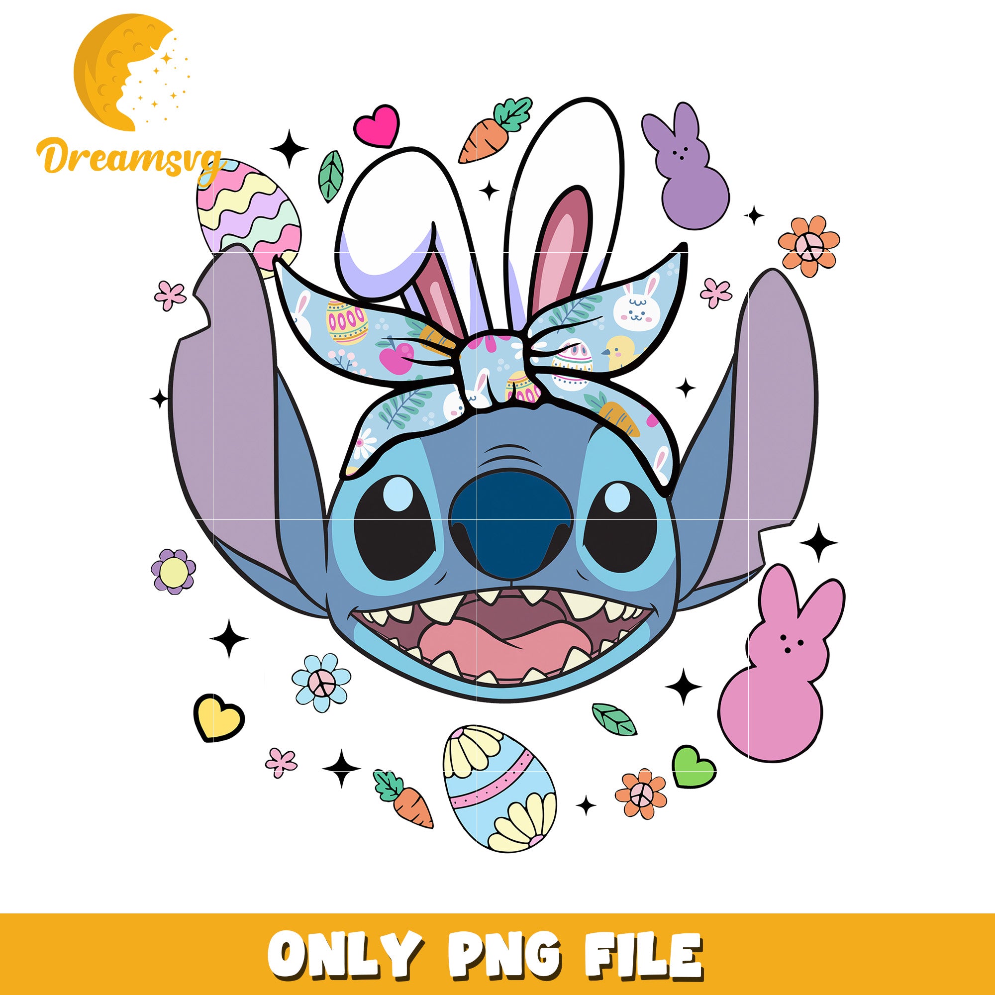 Easter Stitch PNG Sublimation – DreamSVG Store