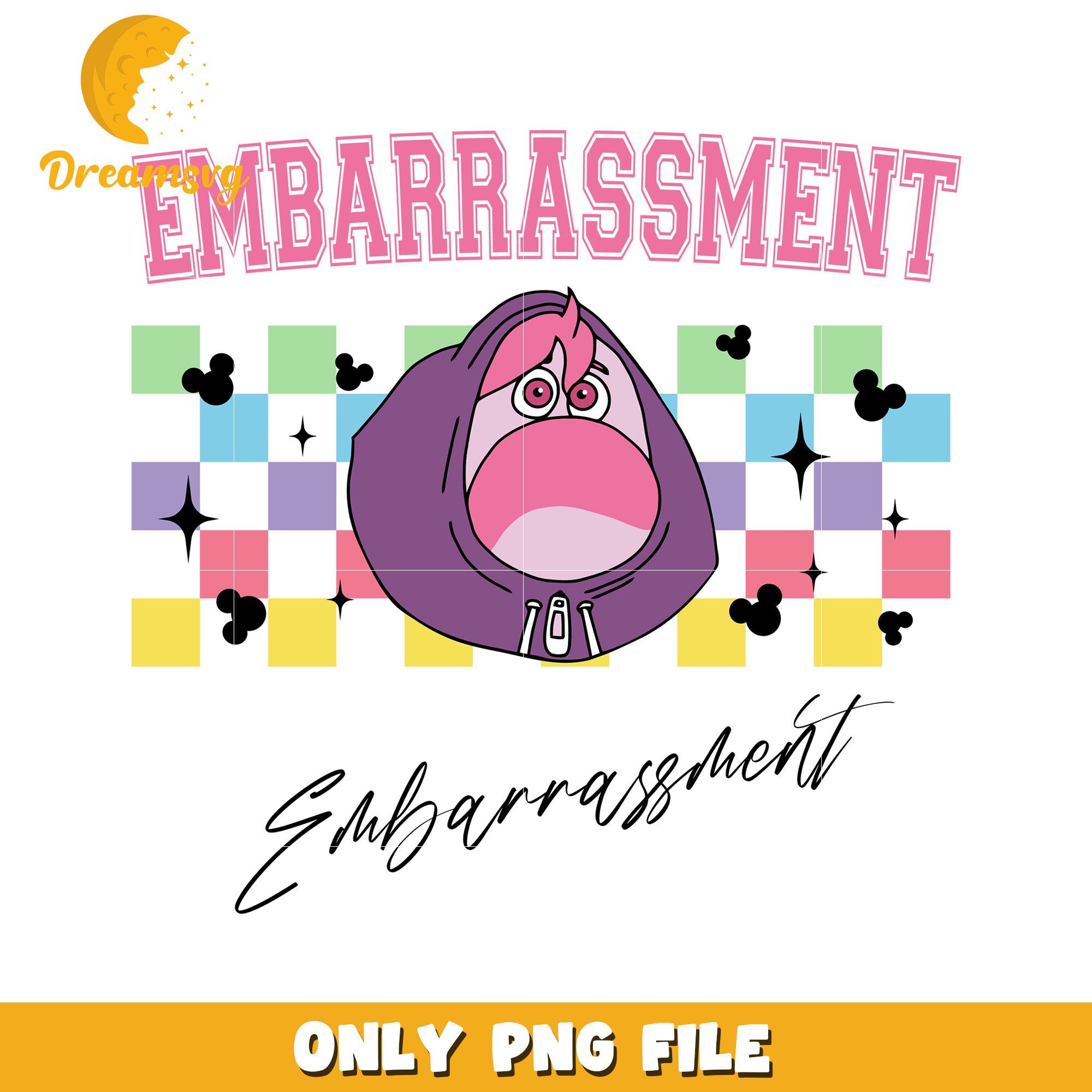 Embarrassment PNG Design File – DreamSVG Store