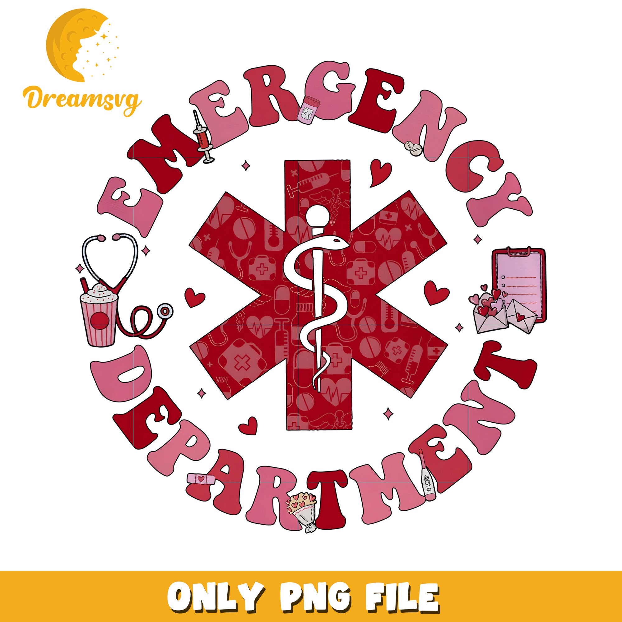 Emergency Department PNG Design – DreamSVG Store