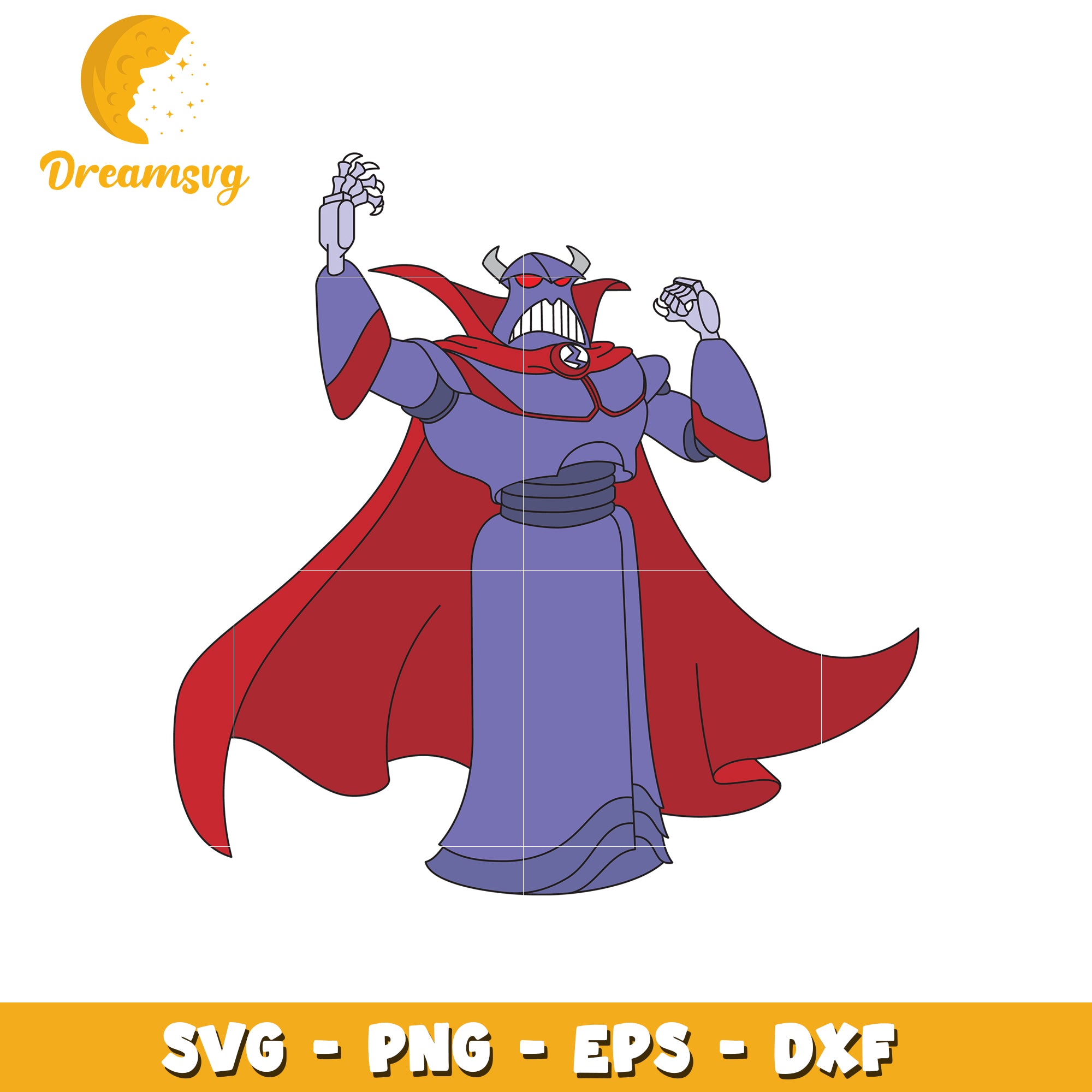 Emperor Zurg SVG Cut File – DreamSVG Store