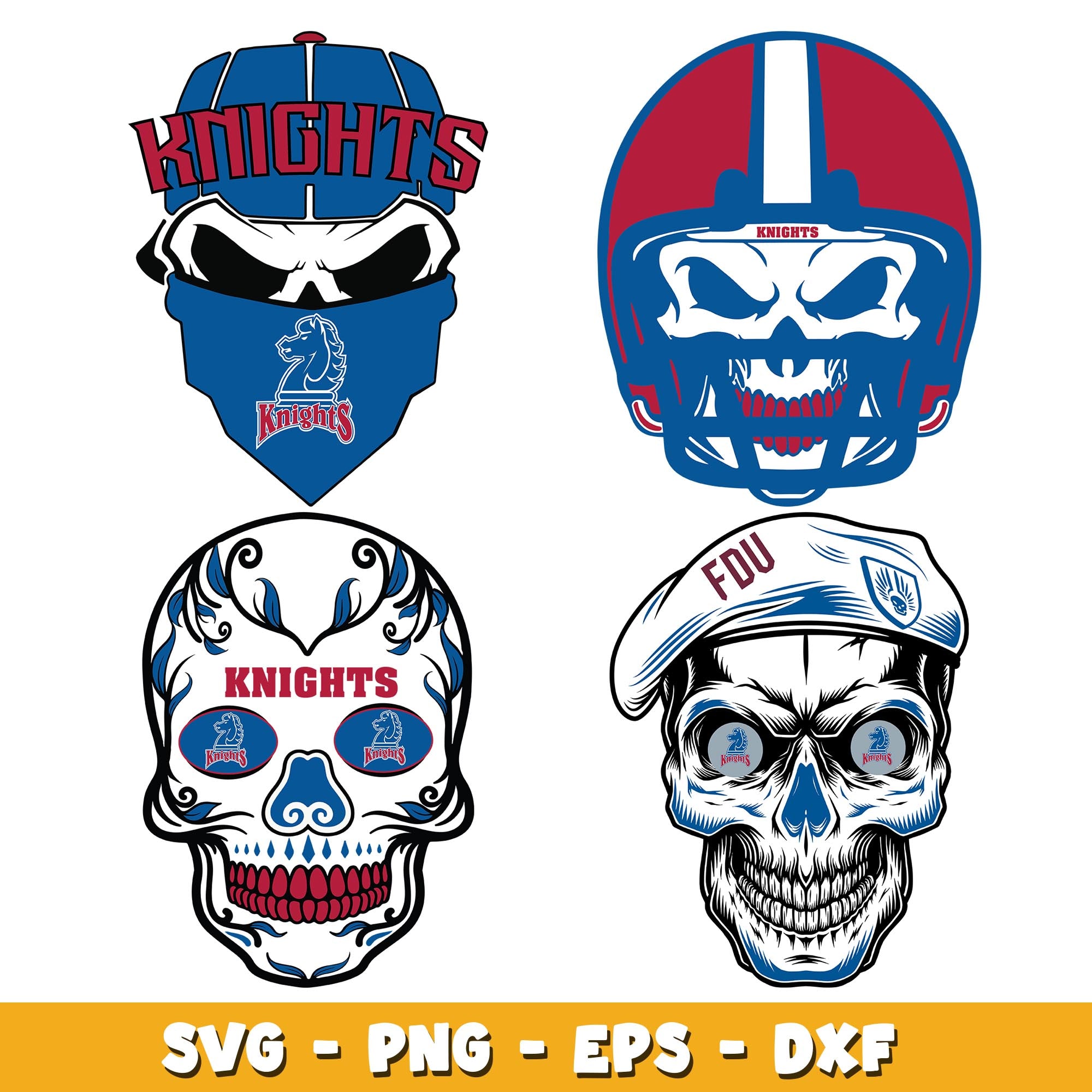 fairleigh dickinson knights Bundle svg, fairleigh dickinson knights lo ...