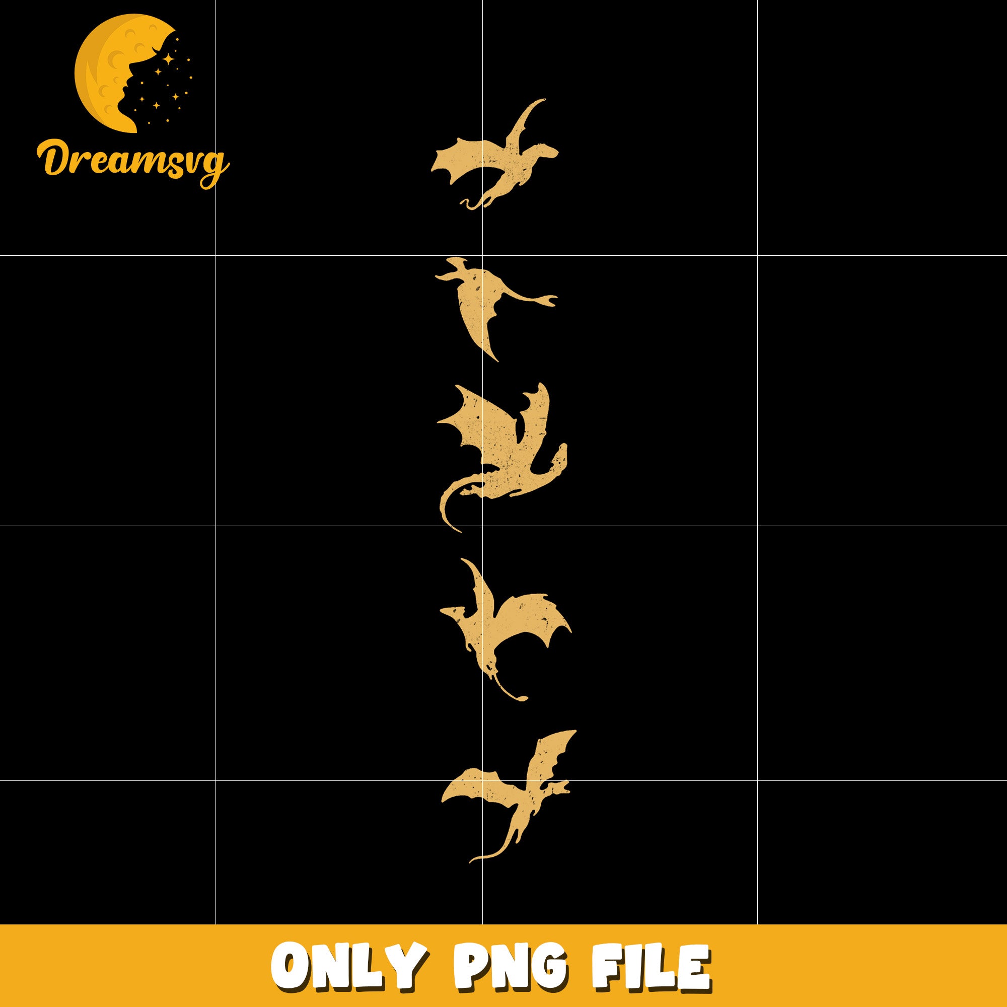 Five dragons in fourth wing png, fourth wing dragons png, basgiath war ...