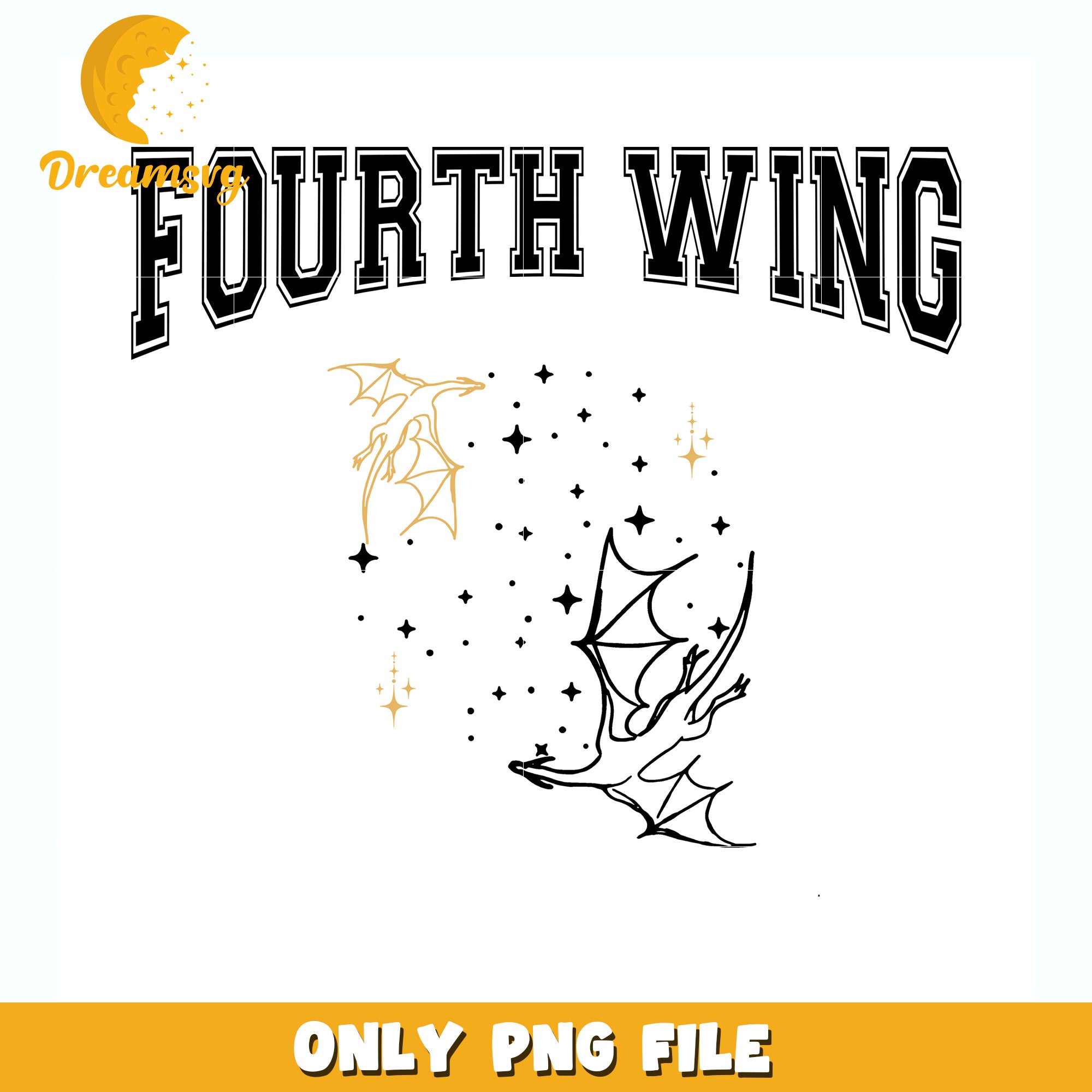 Fourth wing png, fantasy novel png, basgiath war college png – DreamSVG ...