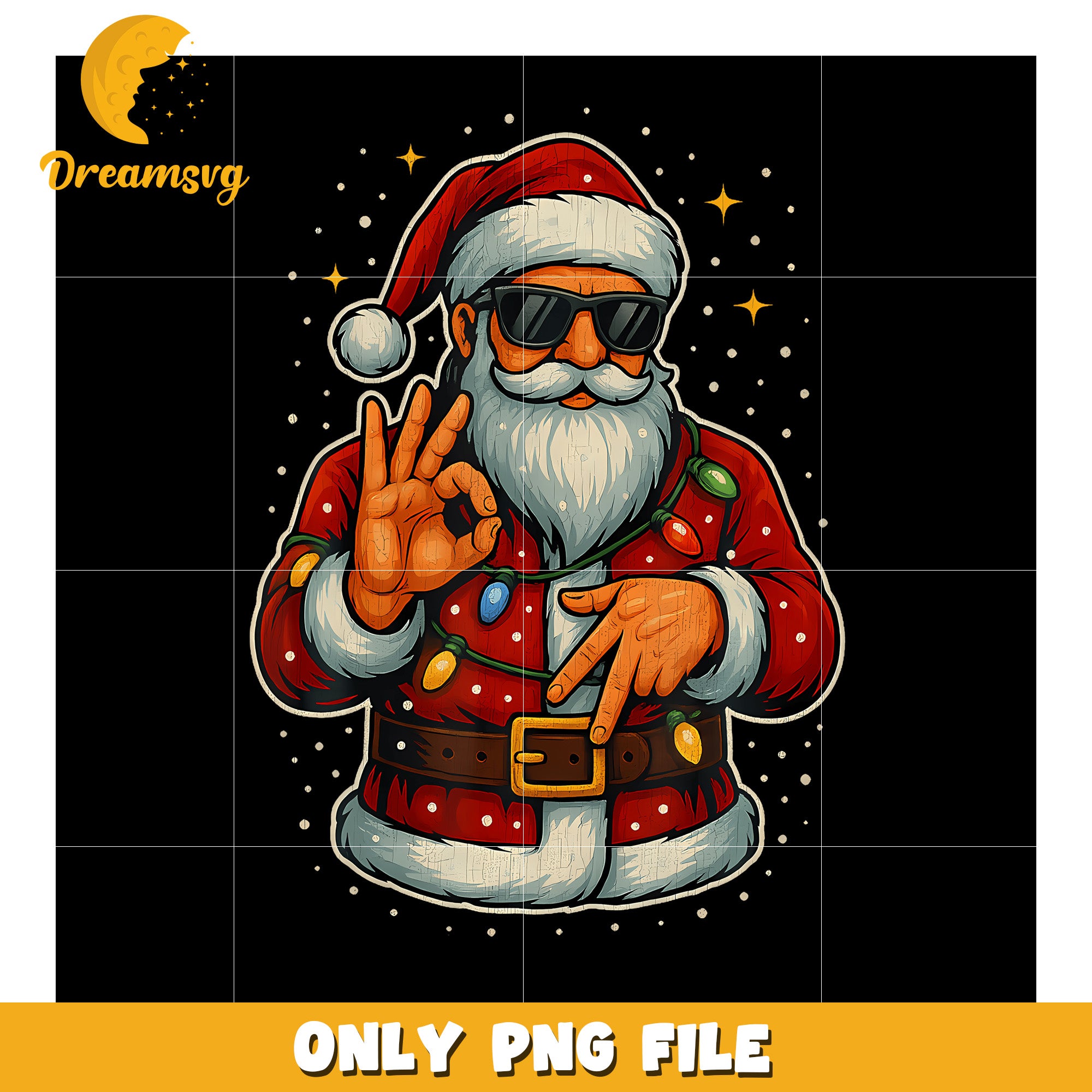 Funny santa png, meme edit png, humor trend png – DreamSVG Store
