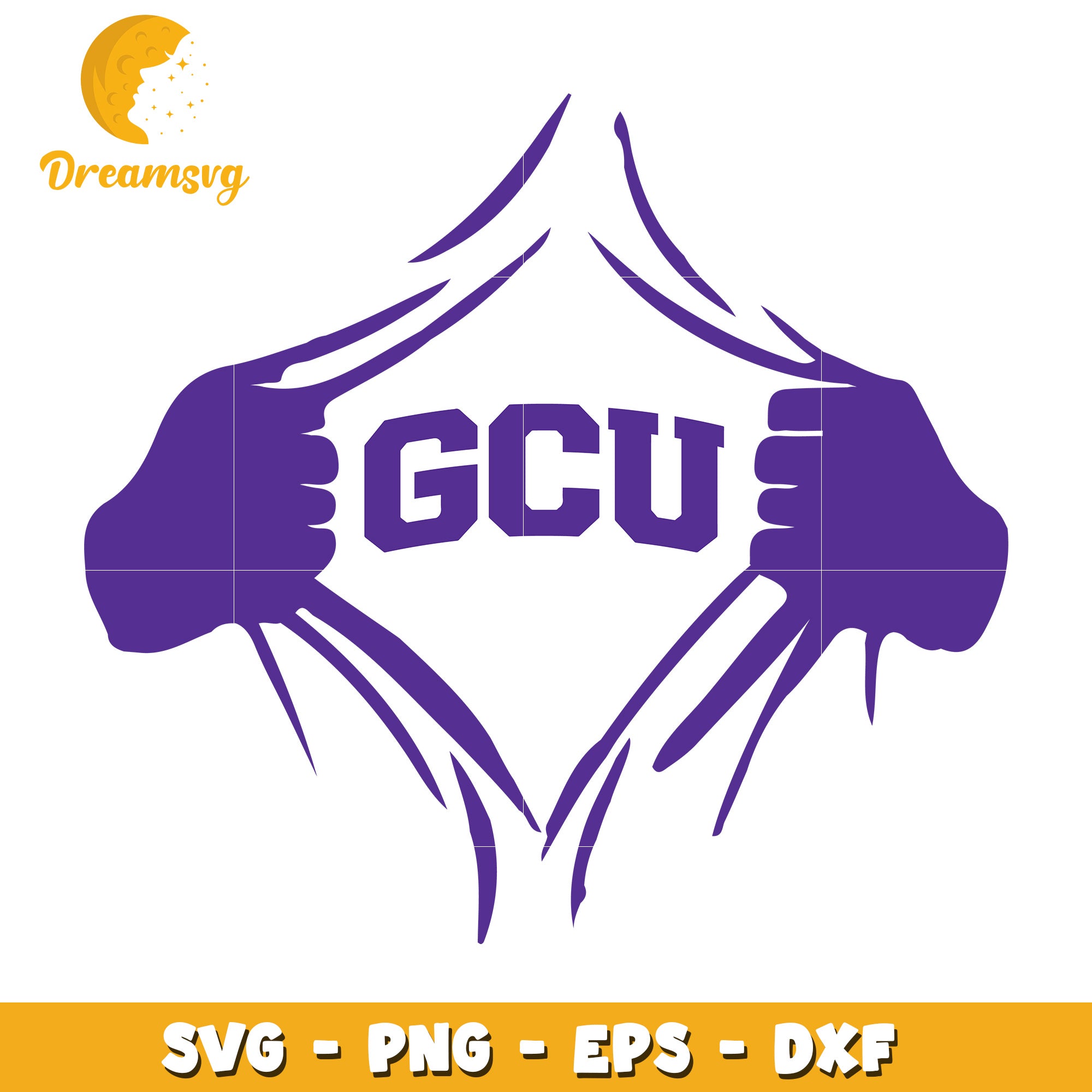 GCU Superhero SVG PNG EPS DXF Files – DreamSVG Store
