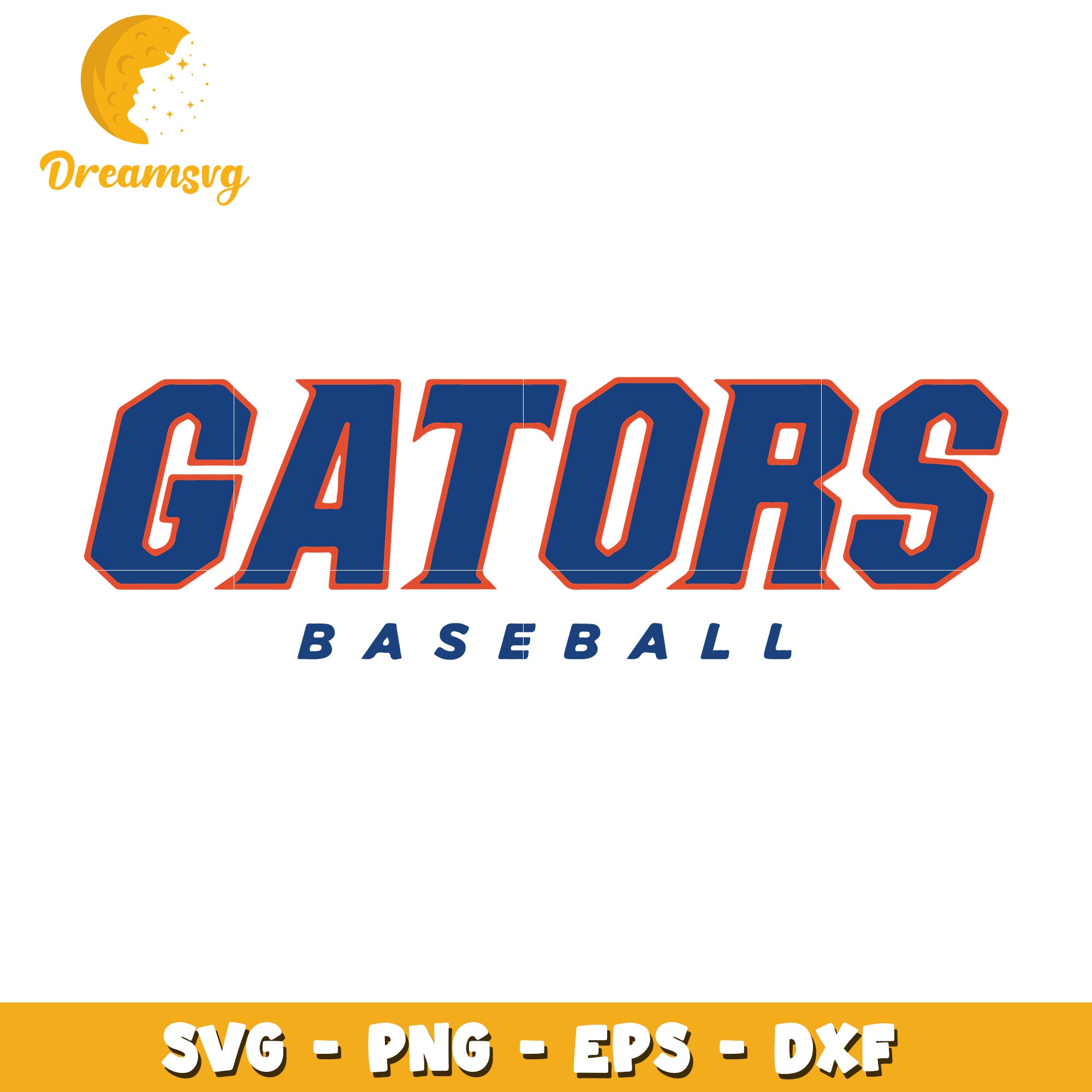 Gators Baseball SVG PNG EPS DXF – DreamSVG Store