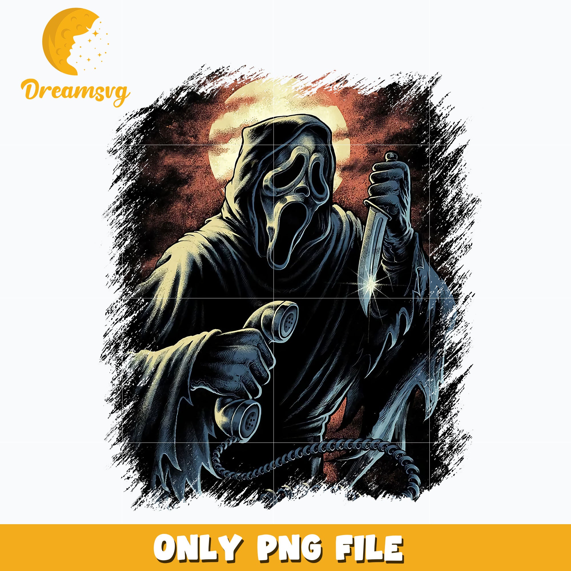 Ghostface halloween png, Halloween png, Digital download. – DreamSVG Store