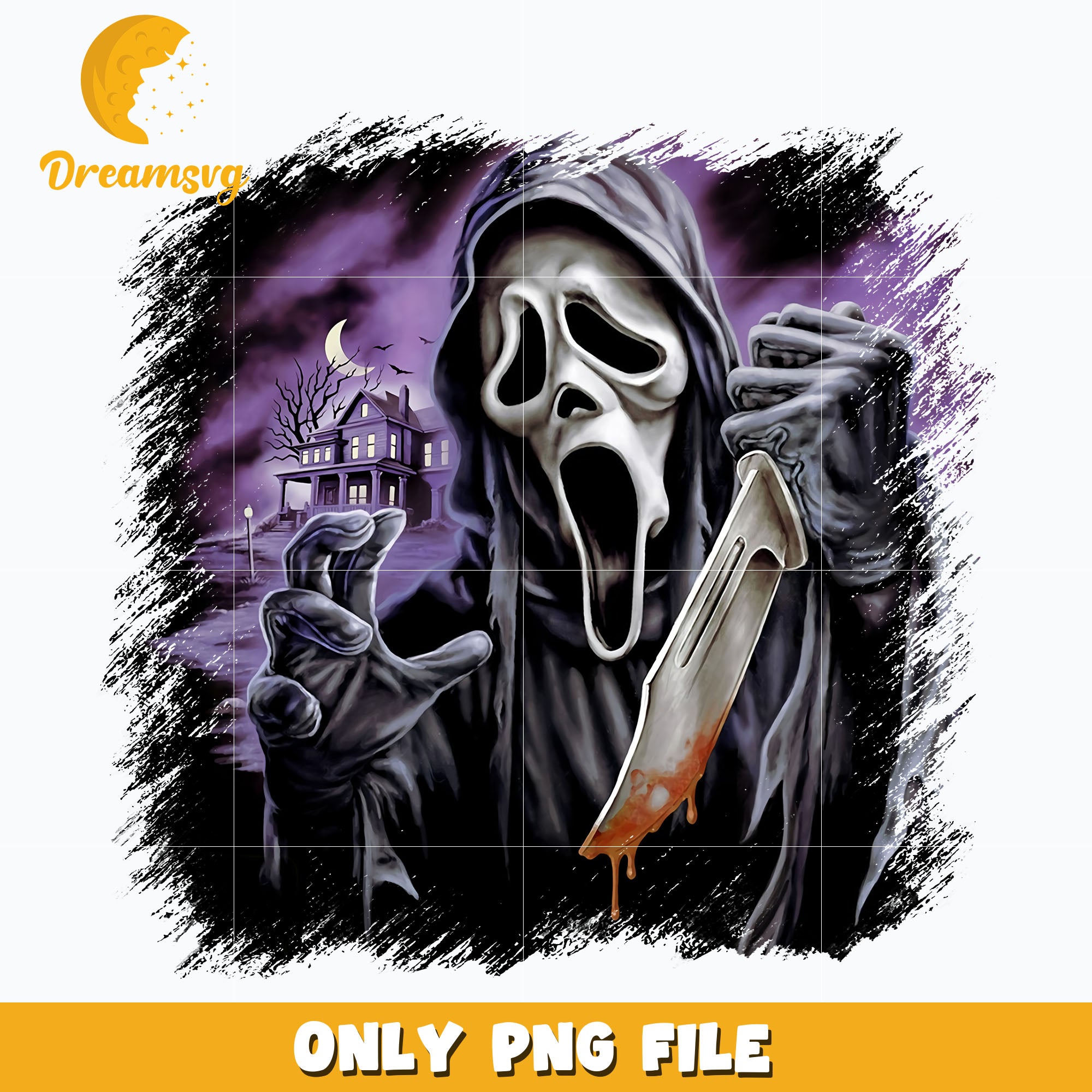 Ghostface halloween png, Halloween png, Digital download. – DreamSVG Store
