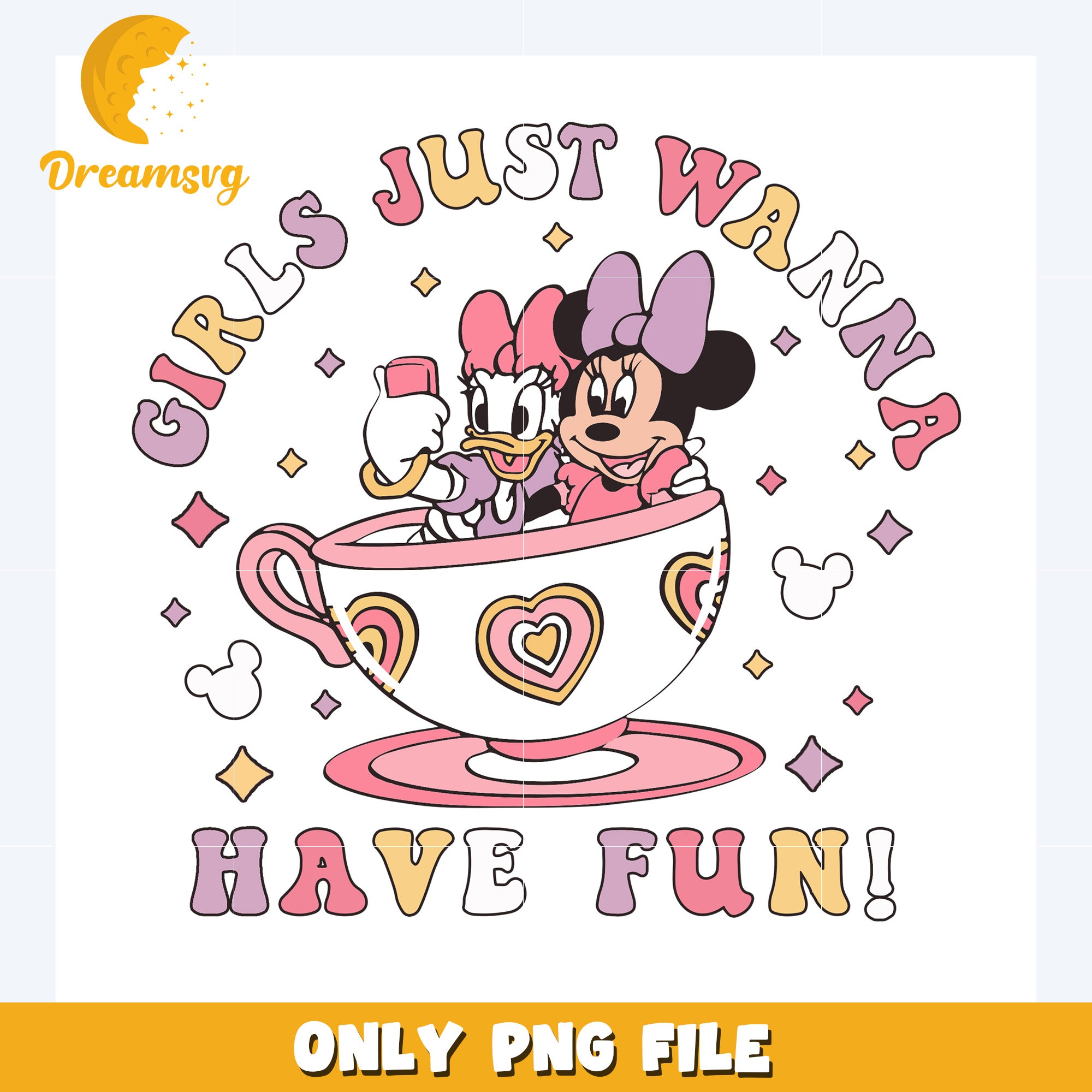 Girls just wanna have fun png, disney png, disney world png – DreamSVG ...