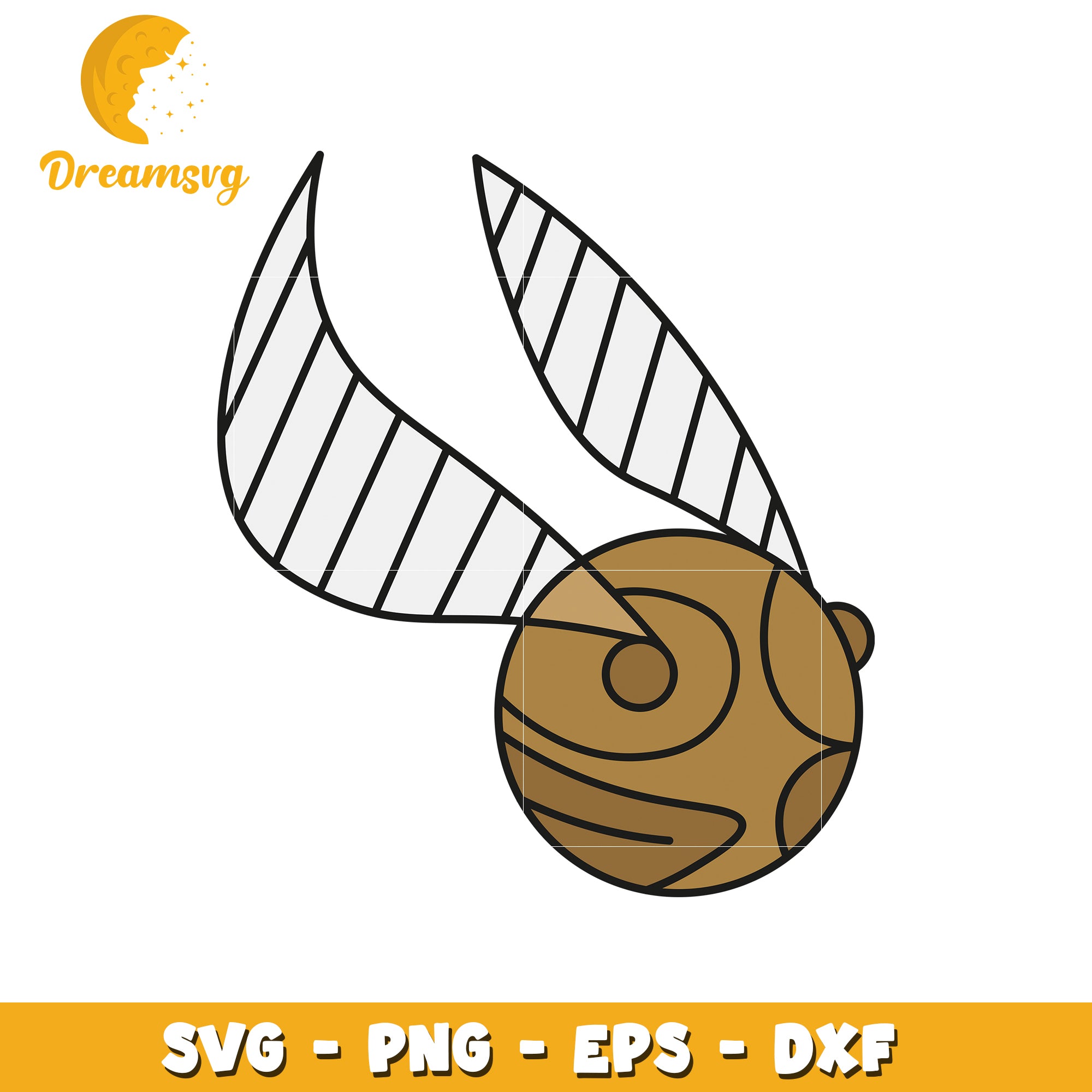 Golden Snitch PNG, SVG, EPS, DXF files for download – DreamSVG Store