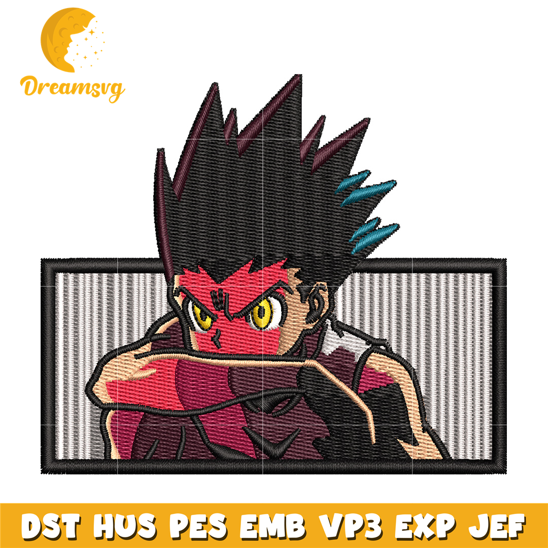 Gon angry embroidery design – DreamSVG Store
