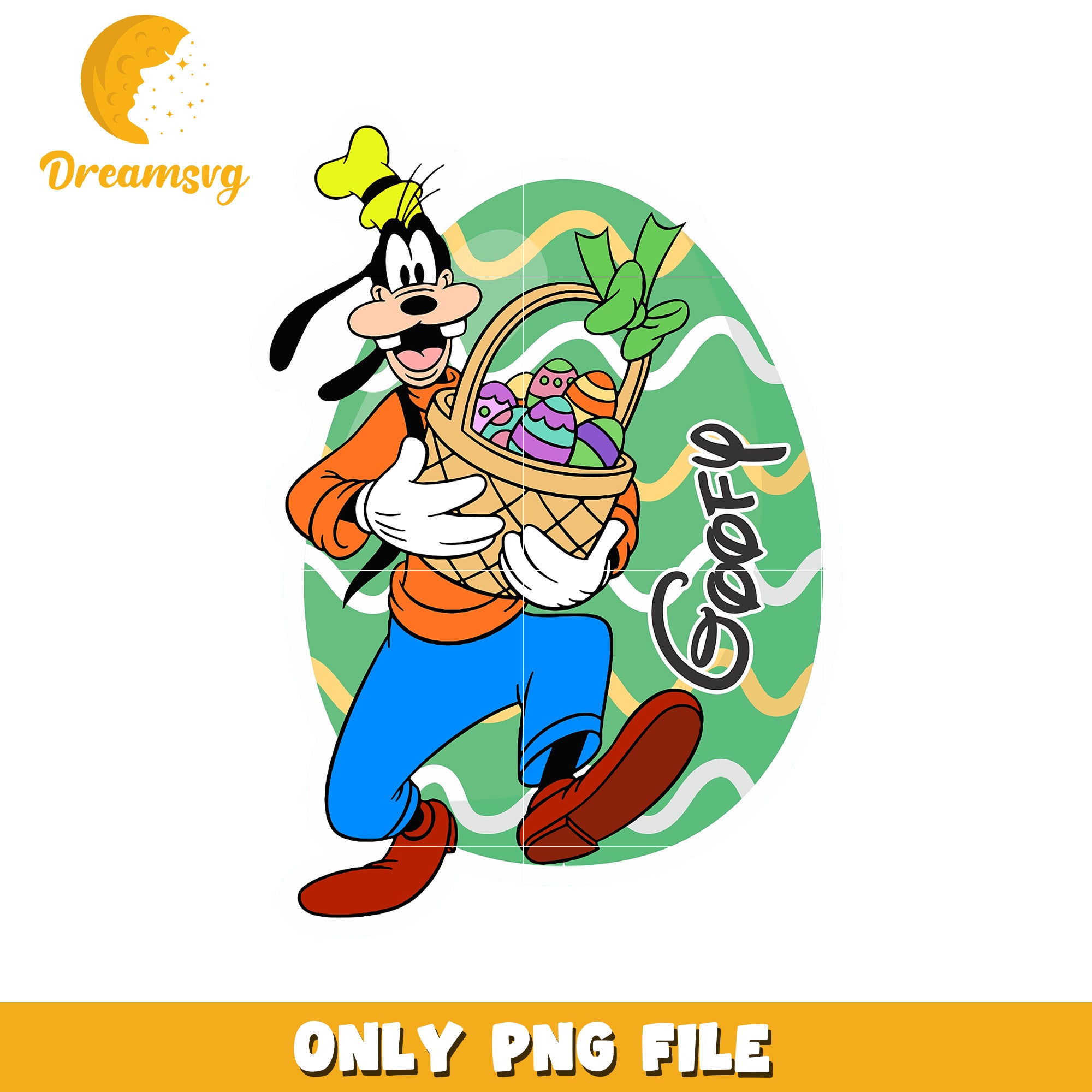 Goofy Easter PNG Easter Bunny – DreamSVG Store