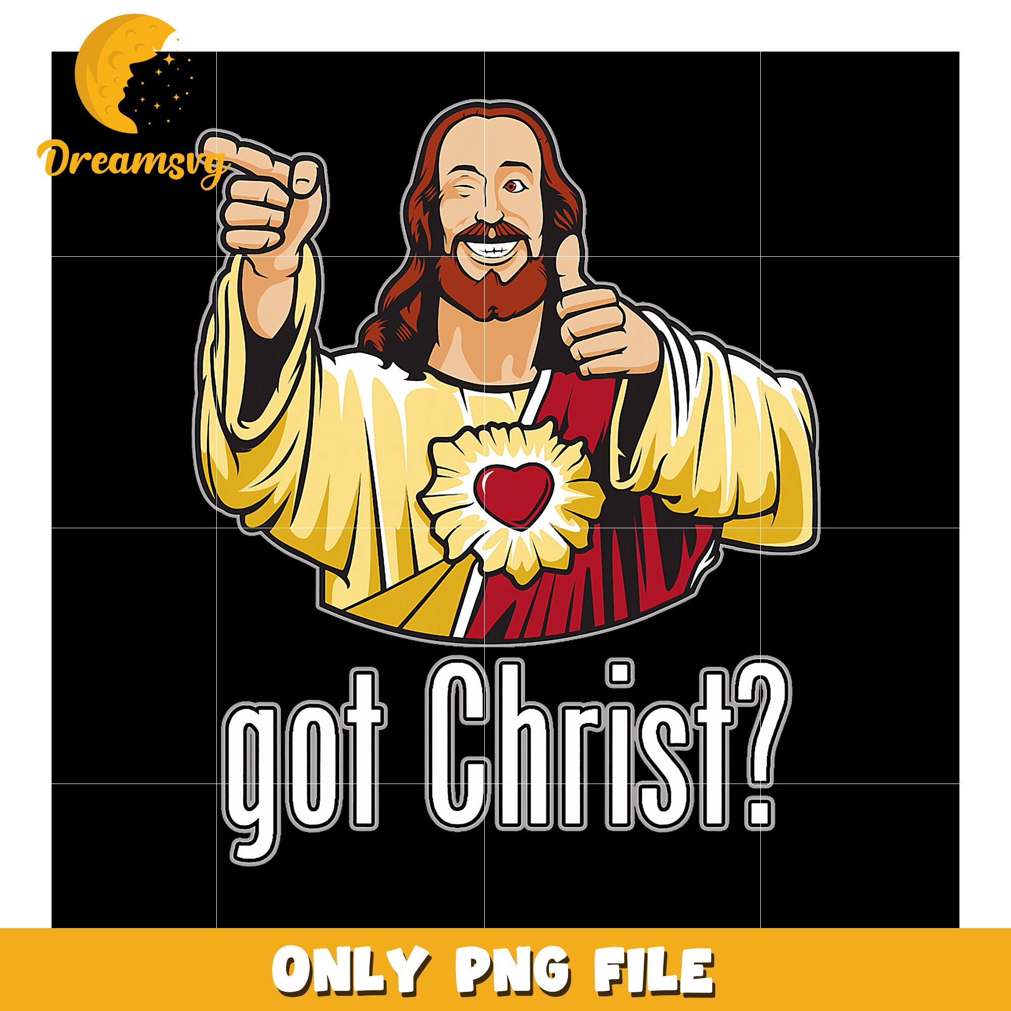 Got Christ PNG Image Download – DreamSVG Store