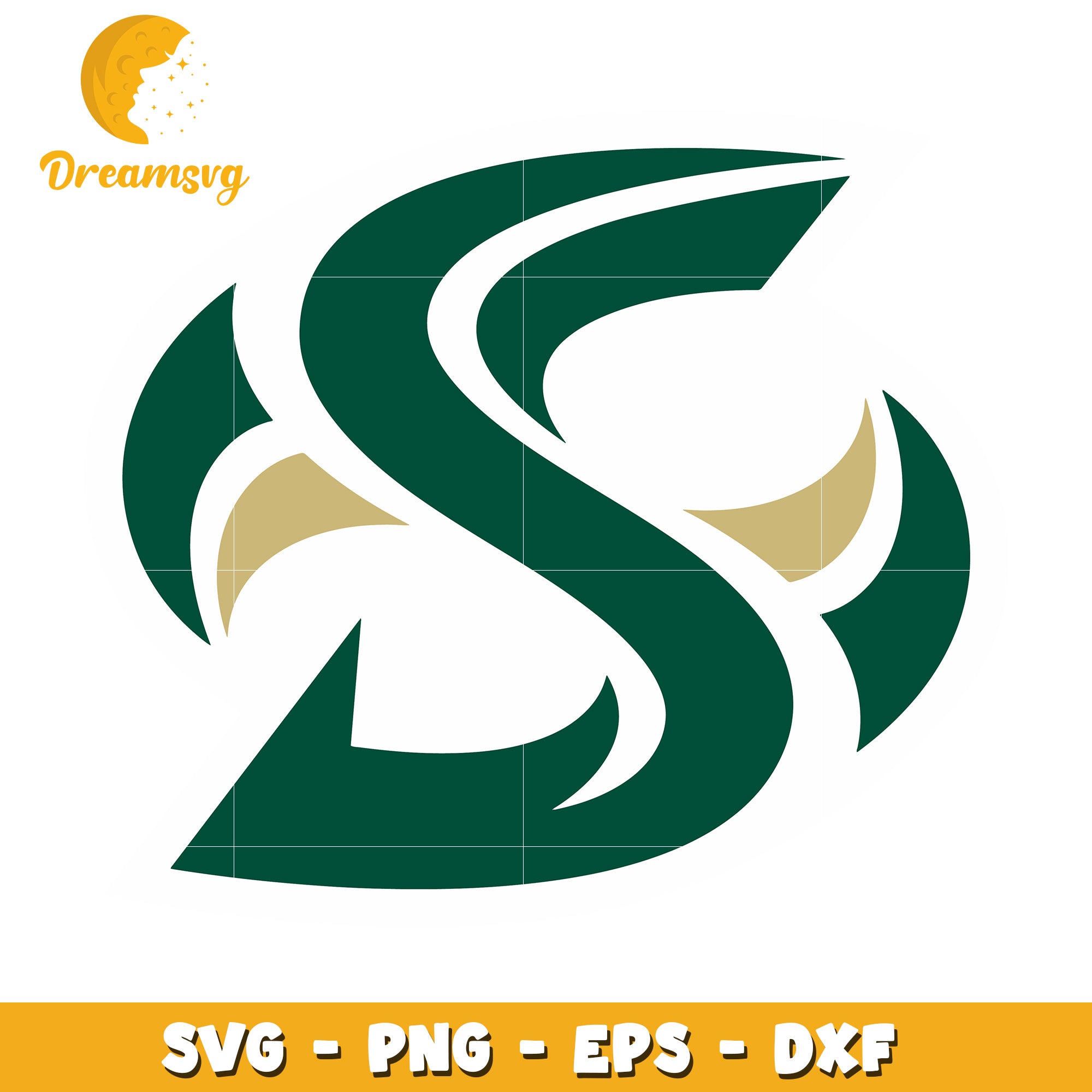 Green S Logo SVG PNG EPS DXF Files – DreamSVG Store