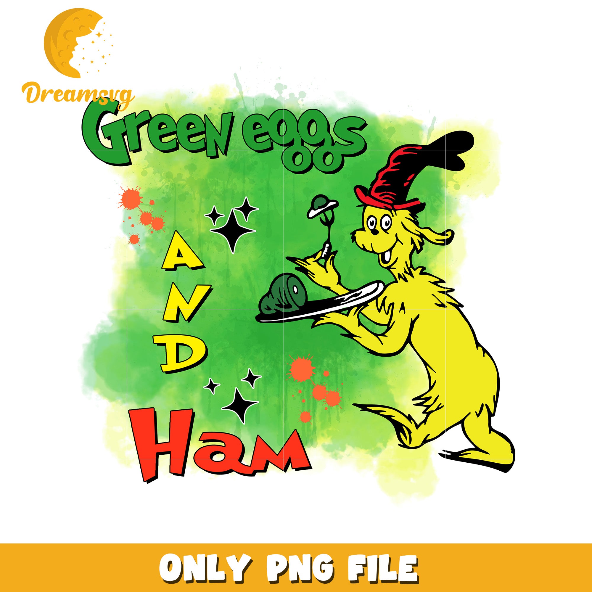Green egg and ham png, dr seuss character png, green eggs png ...