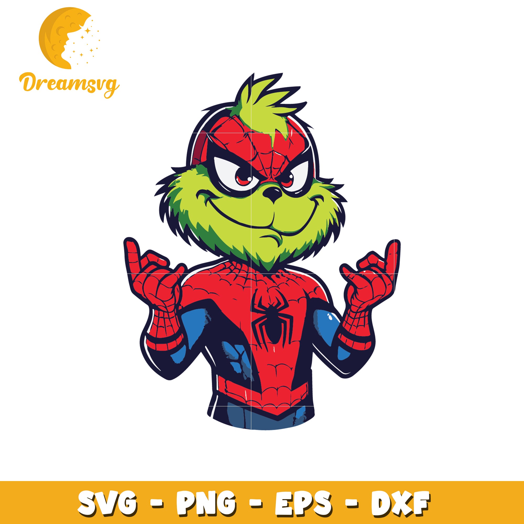 Grinch cosplay spiderman svg, grinch svg, spiderman svg – DreamSVG Store
