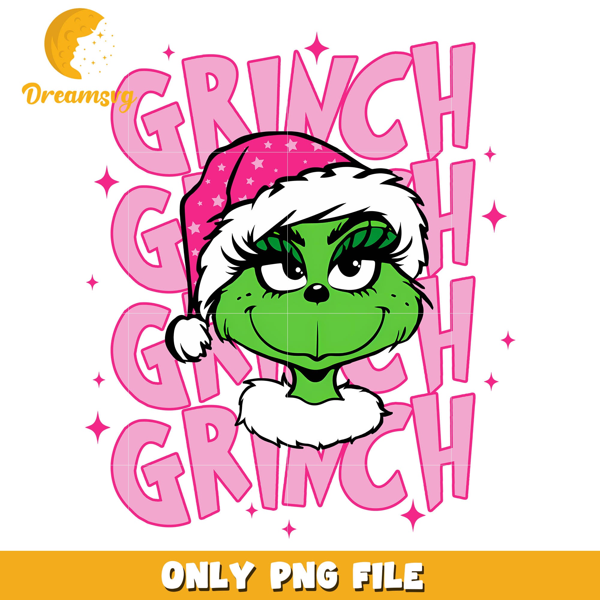 Grinch grinch grinch grinch pretty girl png, pink grinch png – DreamSVG ...