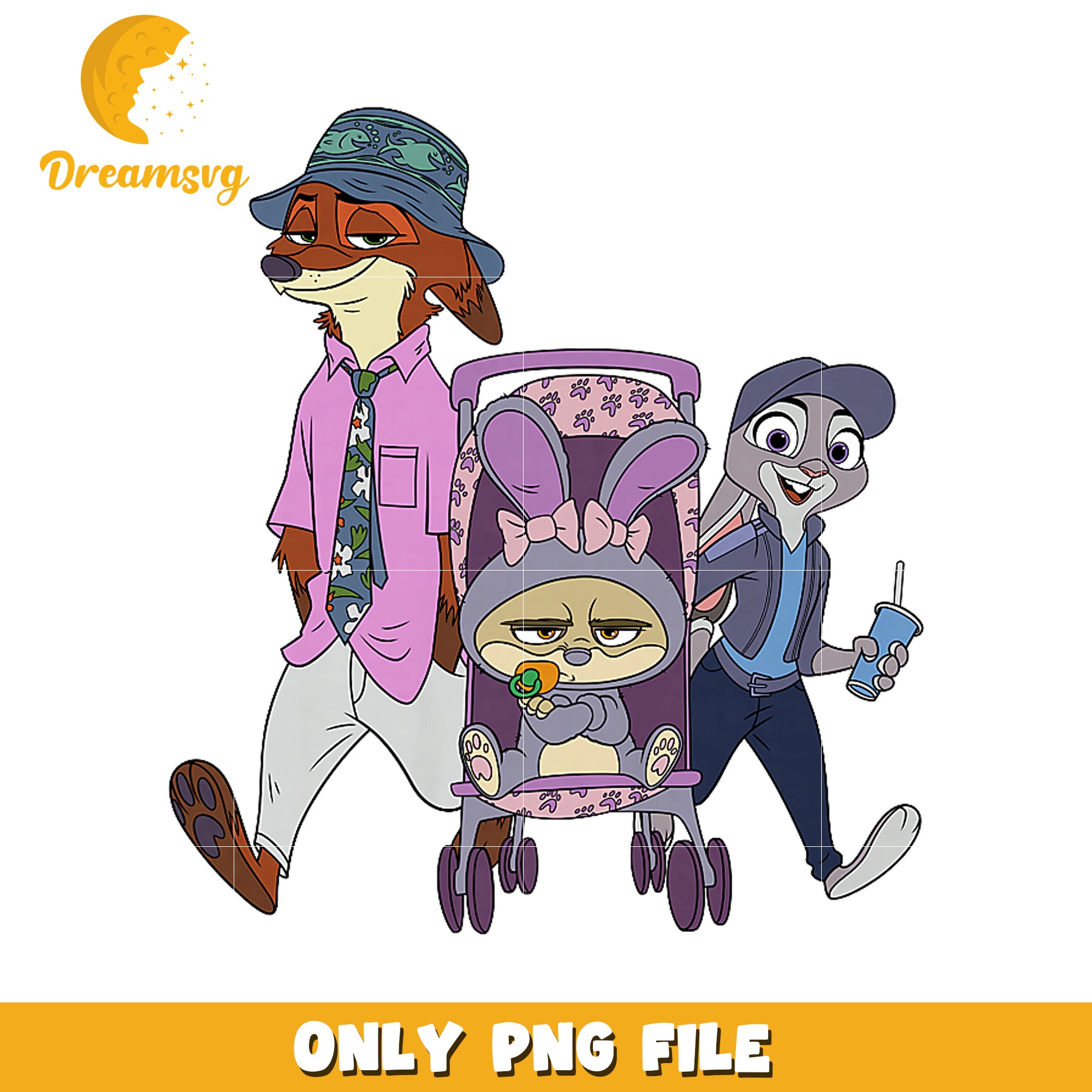 Grumpy baby png, disneyland png, nick zootopia png – DreamSVG Store