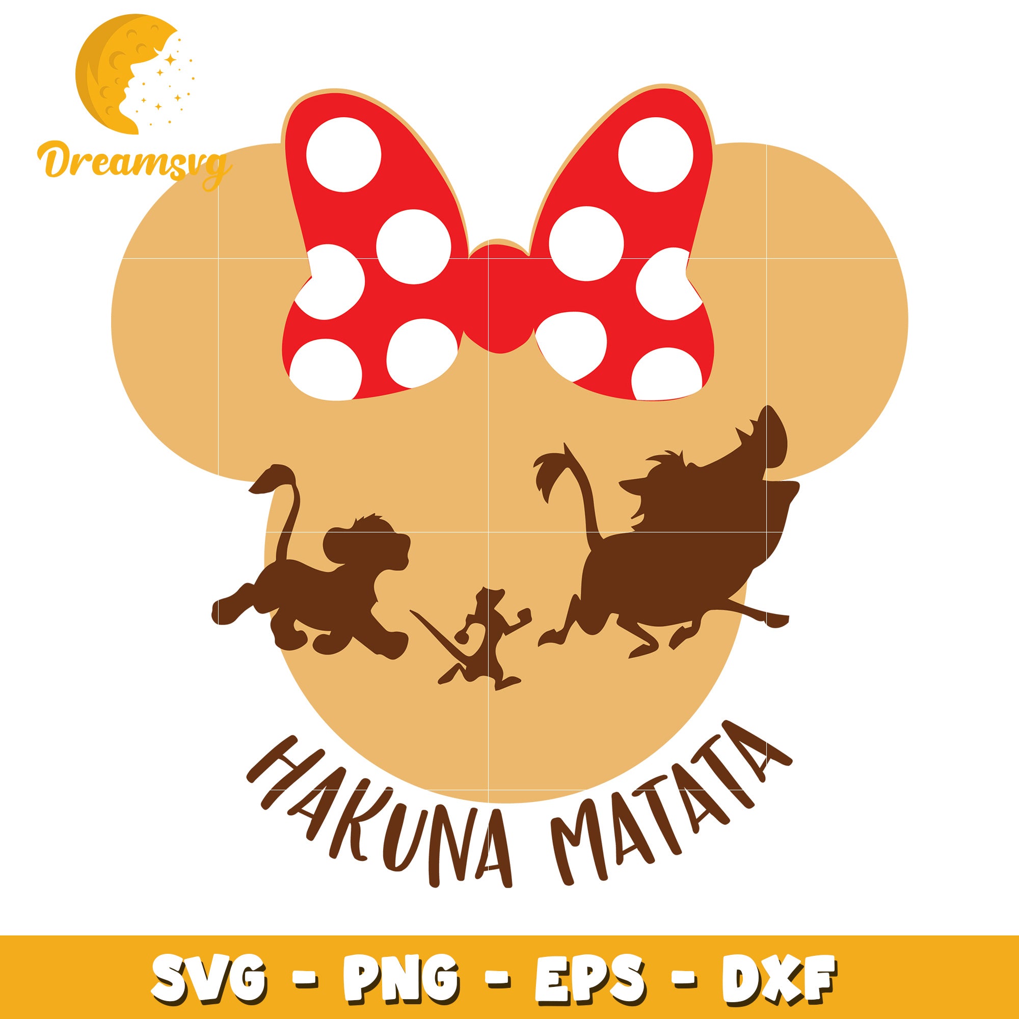 Hakuna Matata SVG PNG EPS DXF Files – DreamSVG Store