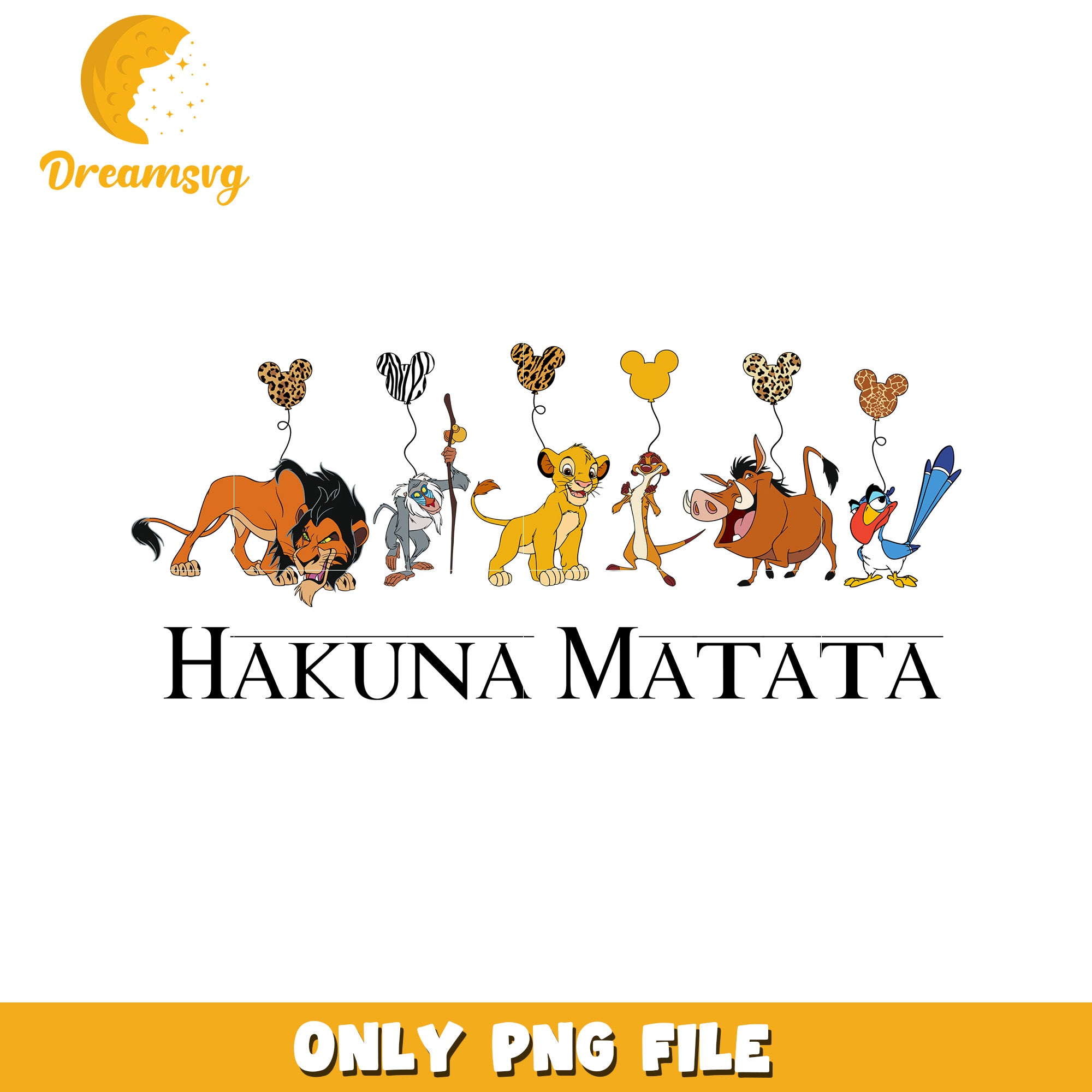 Hakuna matata lion king characters png, the lion king png, simba and t ...