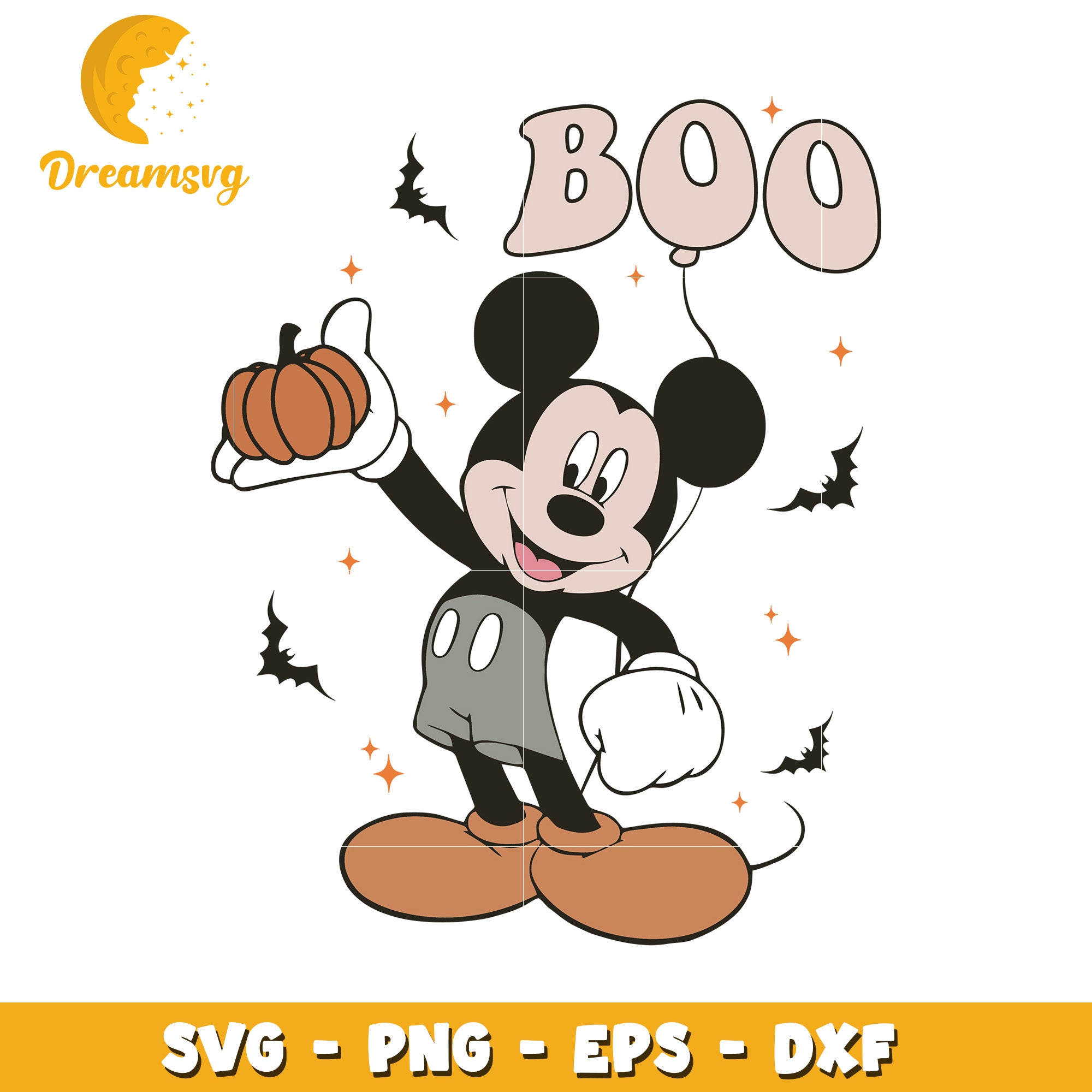 Halloween boo Mickey mouse svg, Disney movies halloween svg – DreamSVG ...