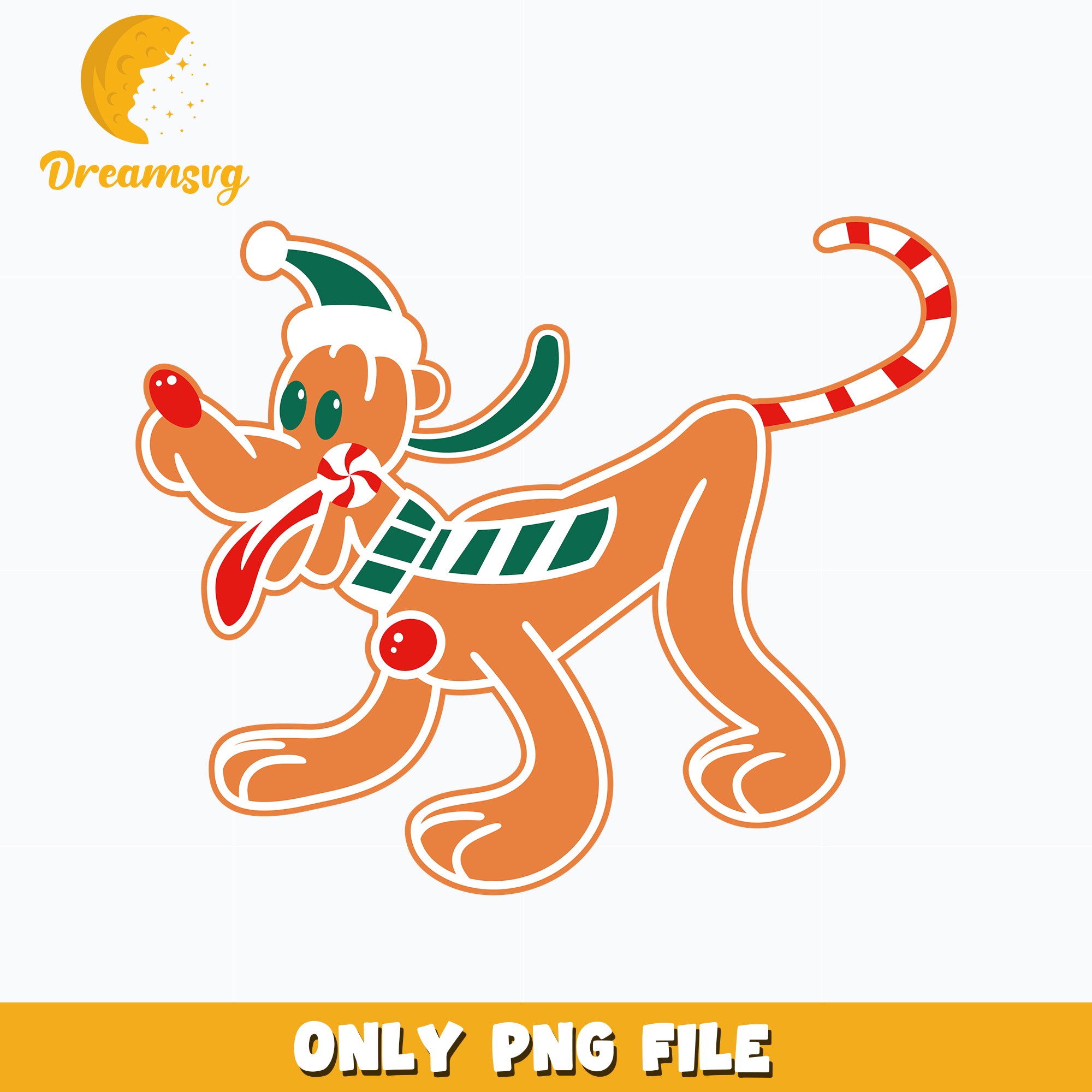 Happy Pluto Gingerbread png – DreamSVG Store