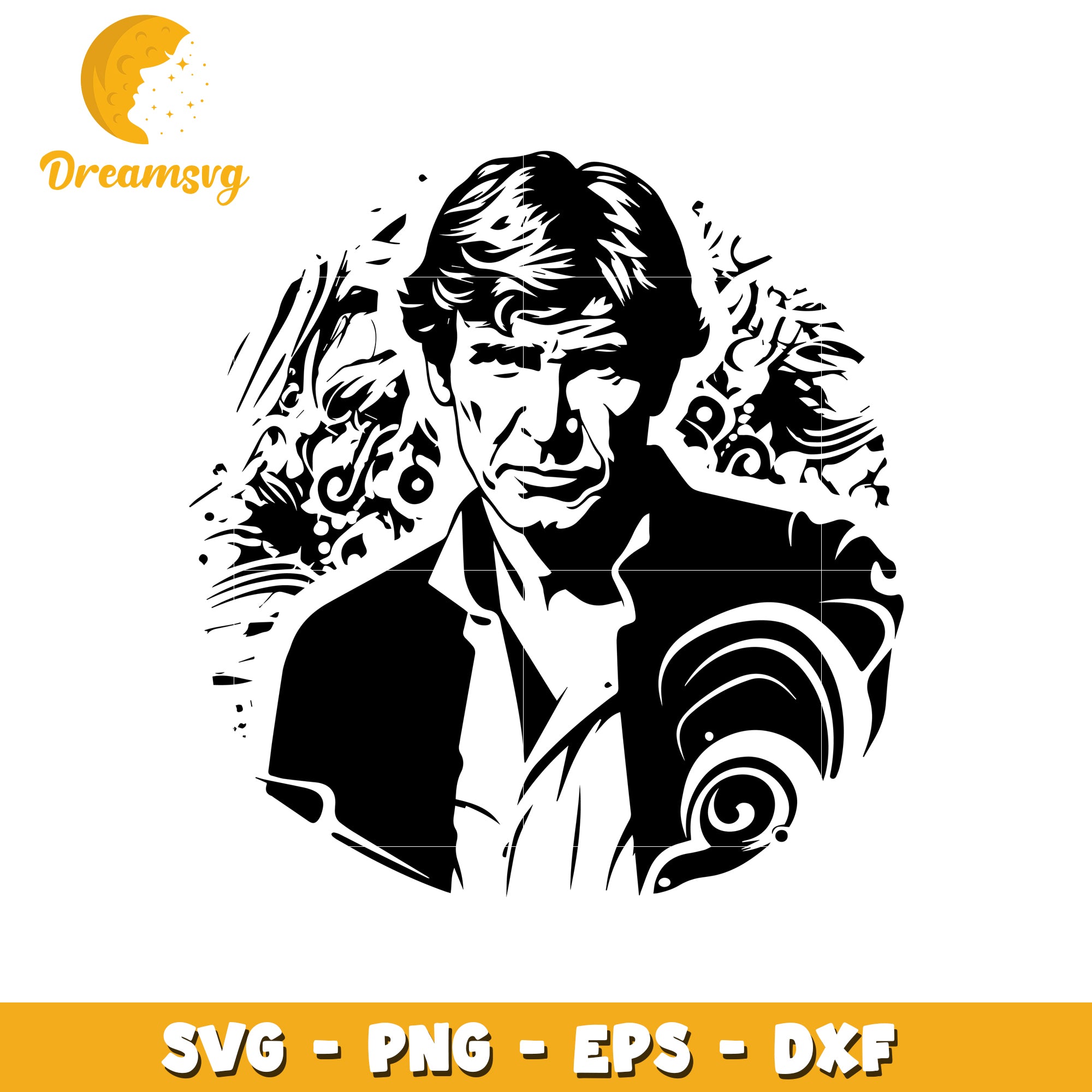 Harrison Ford SVG Cut File – DreamSVG Store
