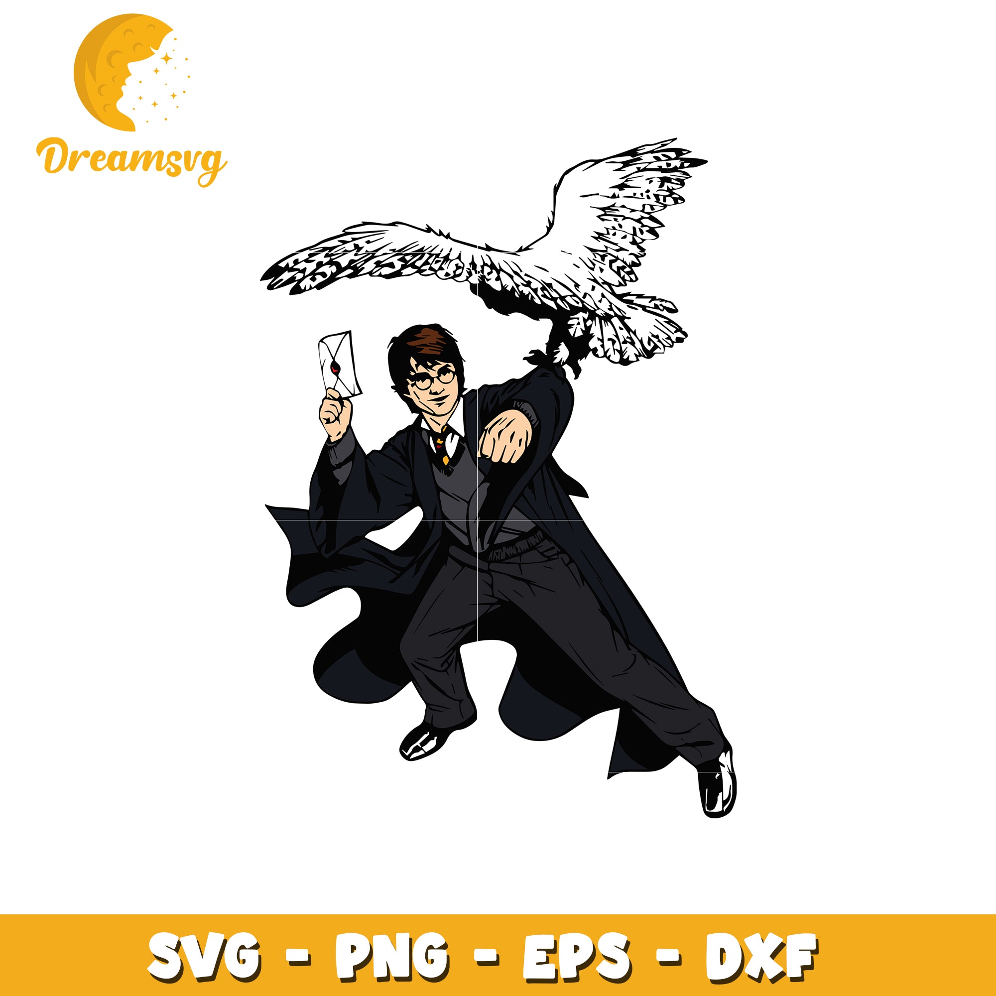 Harry Potter Owl Post SVG Cut File – DreamSVG Store