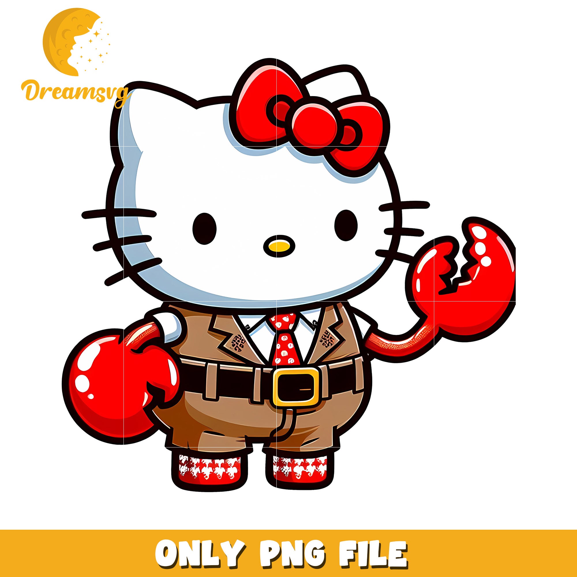 Hello Kitty Boxer PNG Image Download – DreamSVG Store
