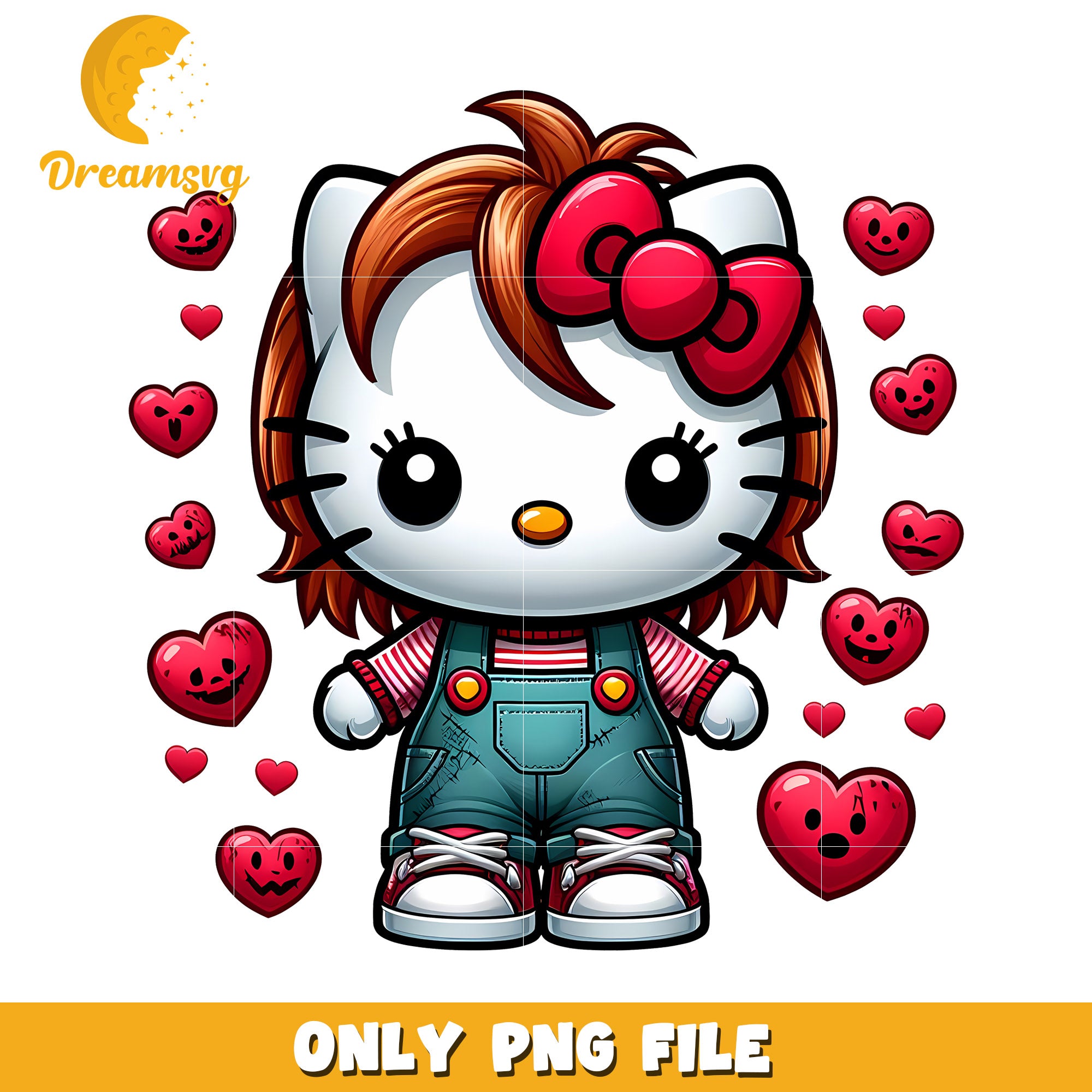 Hello Kitty Chucky PNG Image Download – DreamSVG Store