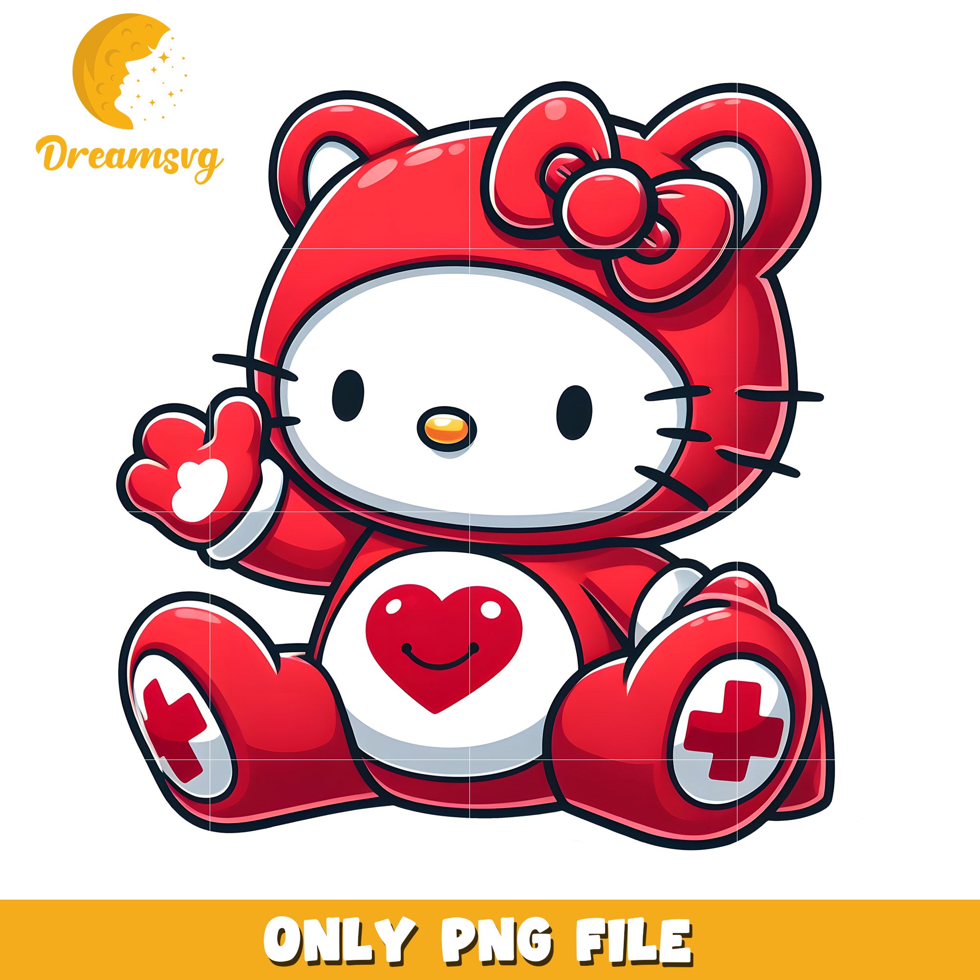 Hello Kitty Nurse PNG Clipart – DreamSVG Store