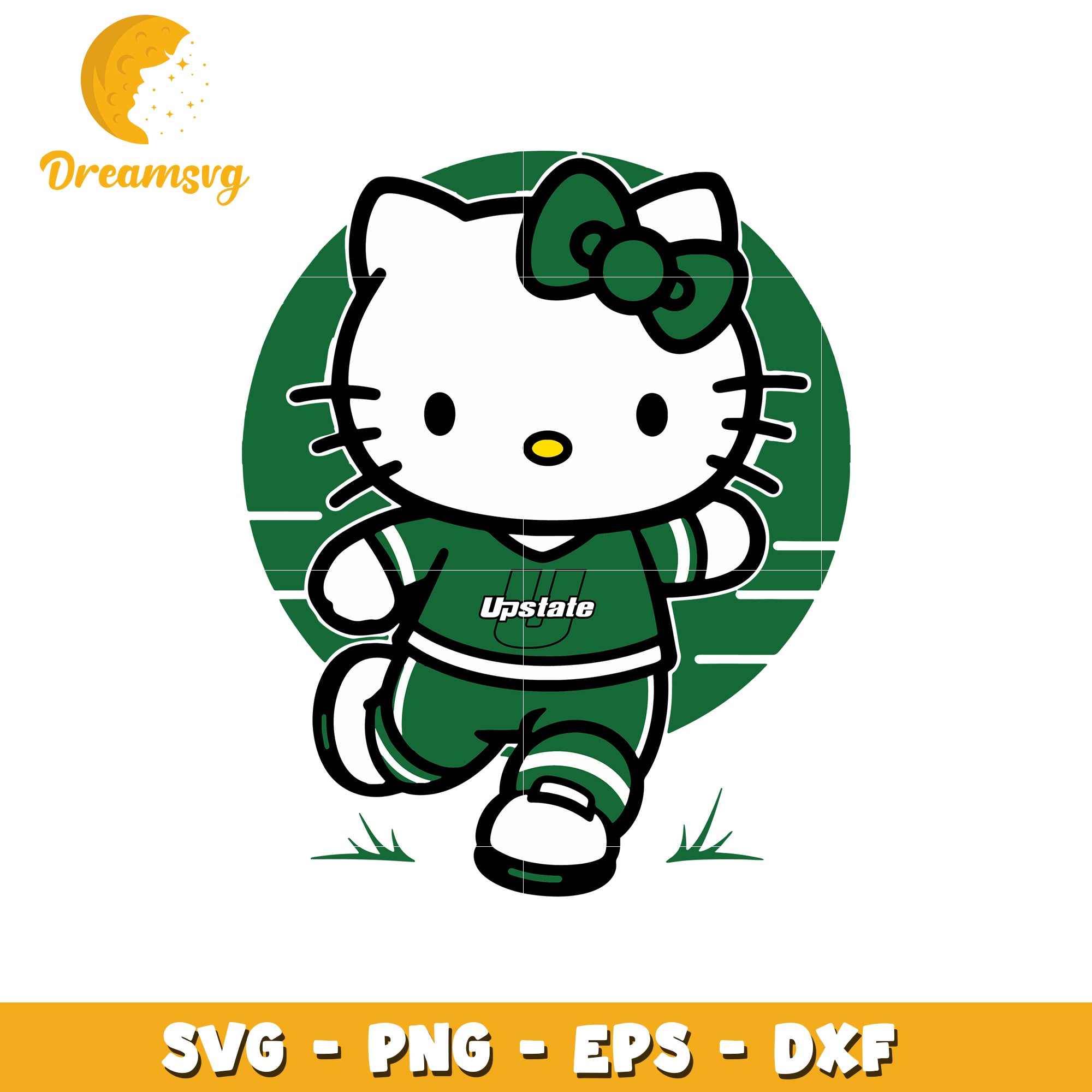 Hello Kitty SVG Design Upstate Spartan – DreamSVG Store
