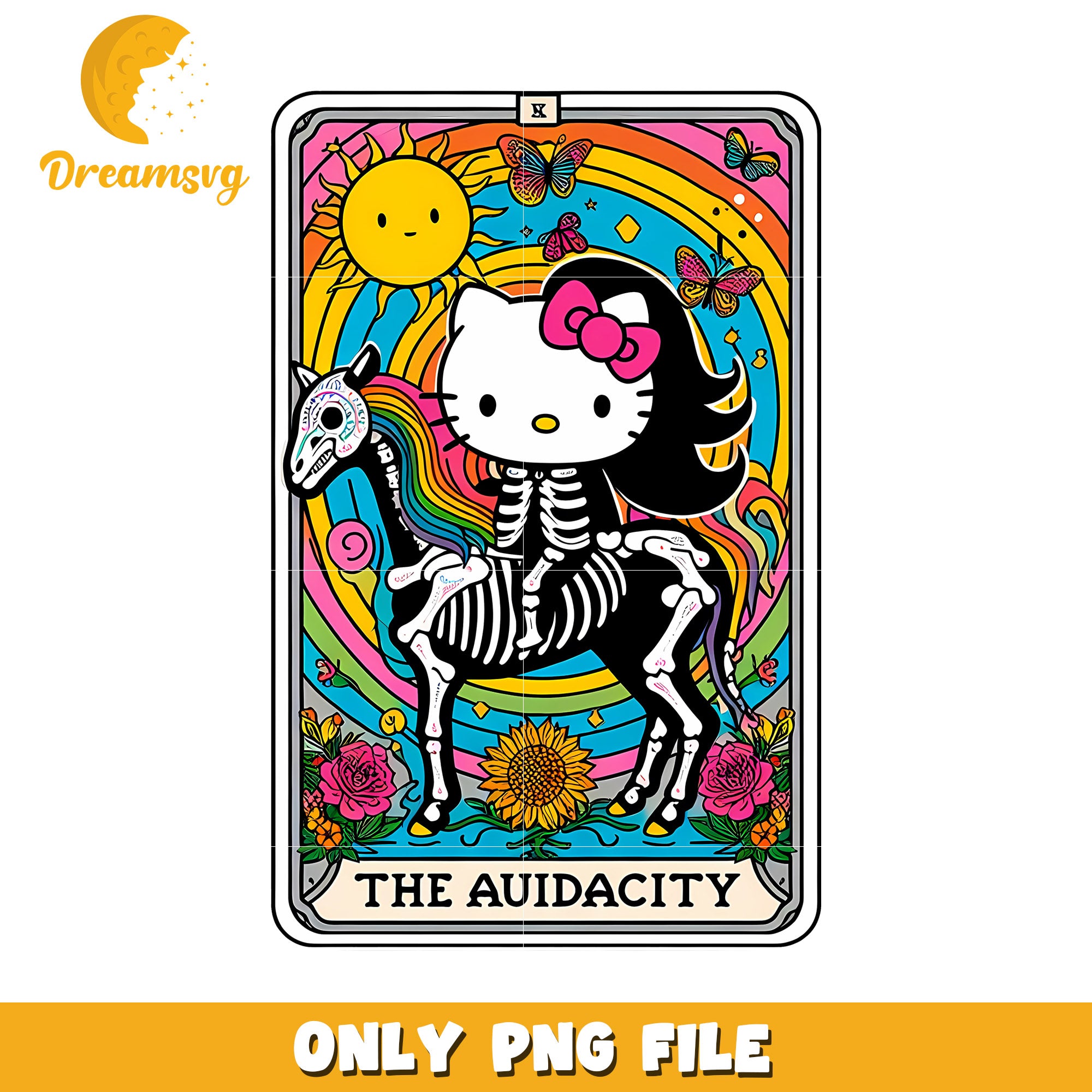 Hello Kitty Tarot PNG Download – DreamSVG Store