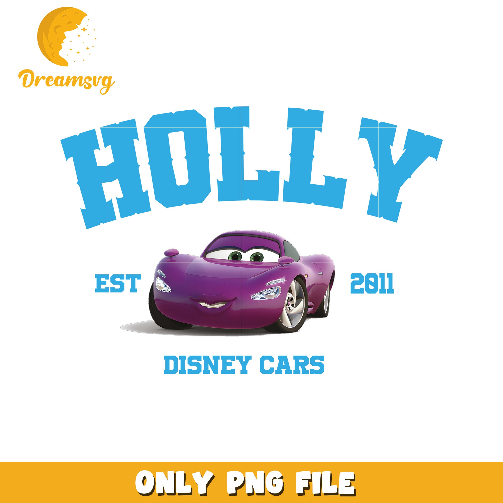 Holly Disney Cars PNG – DreamSVG Store