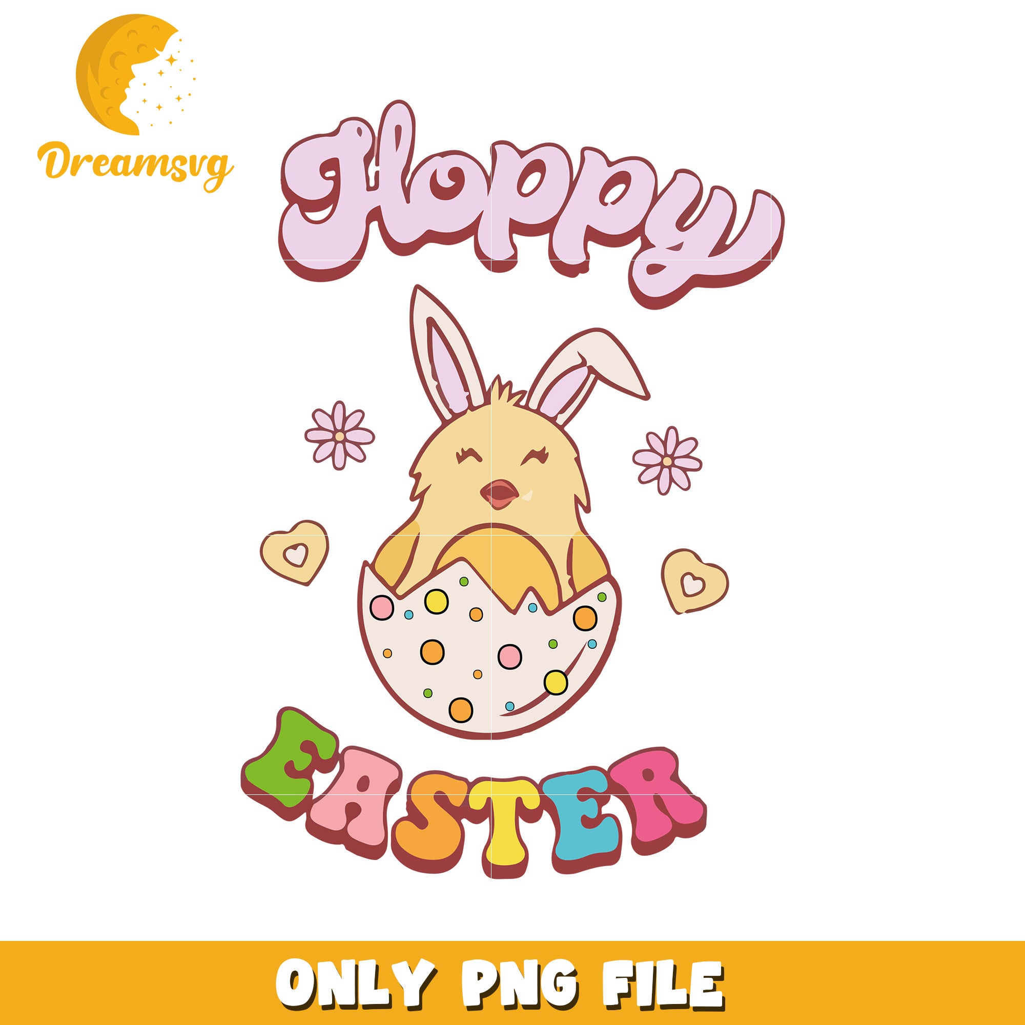 Hoppy easter chick easter egg png, easter day png, chick png – DreamSVG ...
