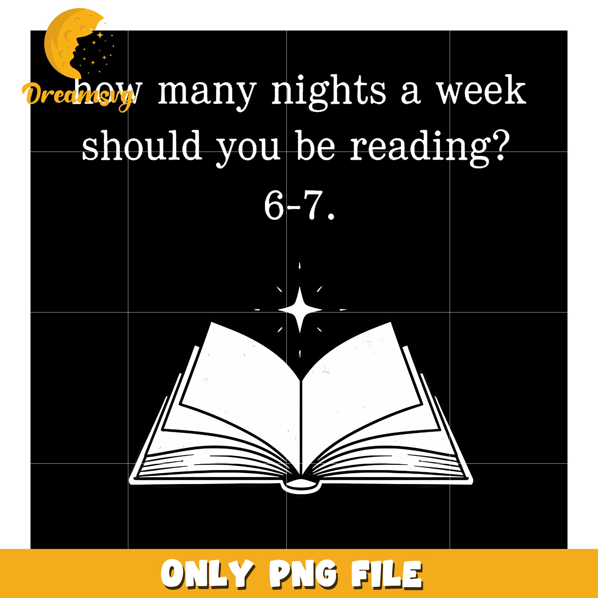 How many nights a week should be reading png, funny memes png, six sev ...