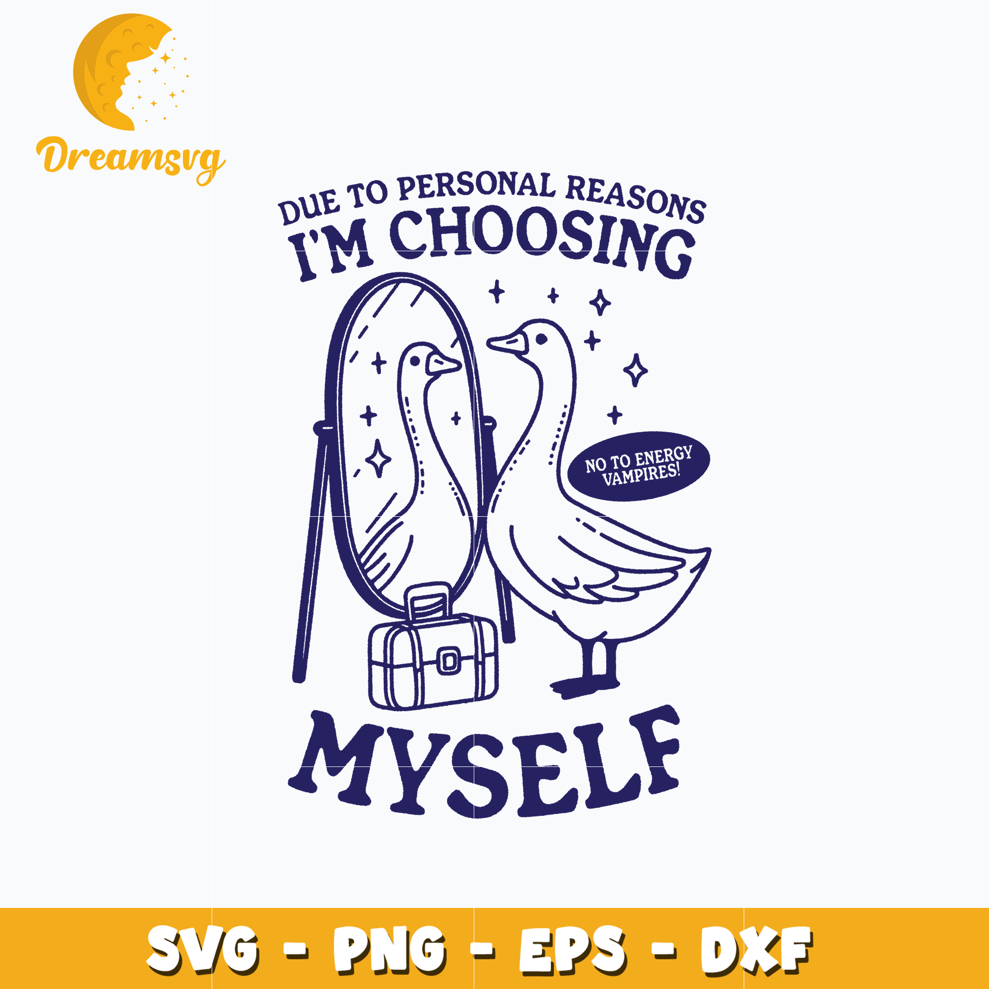 I’m Choosing Myself Vintage SVG – DreamSVG Store