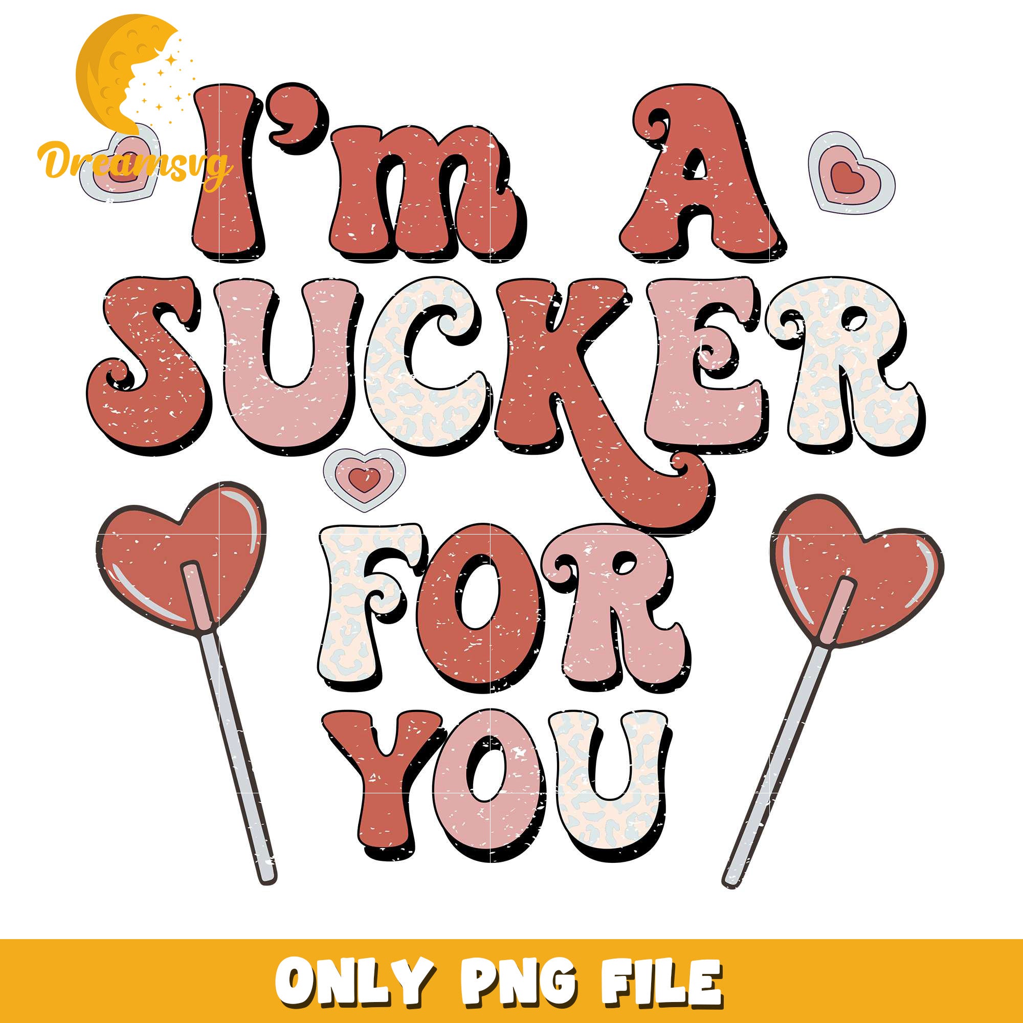 I'm a sucker for you png, font design png, valentine days png ...