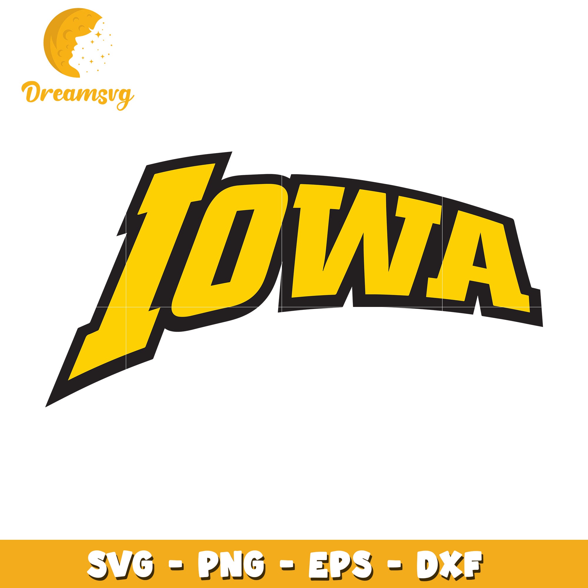 Iowa SVG Cut File PNG EPS DXF – DreamSVG Store