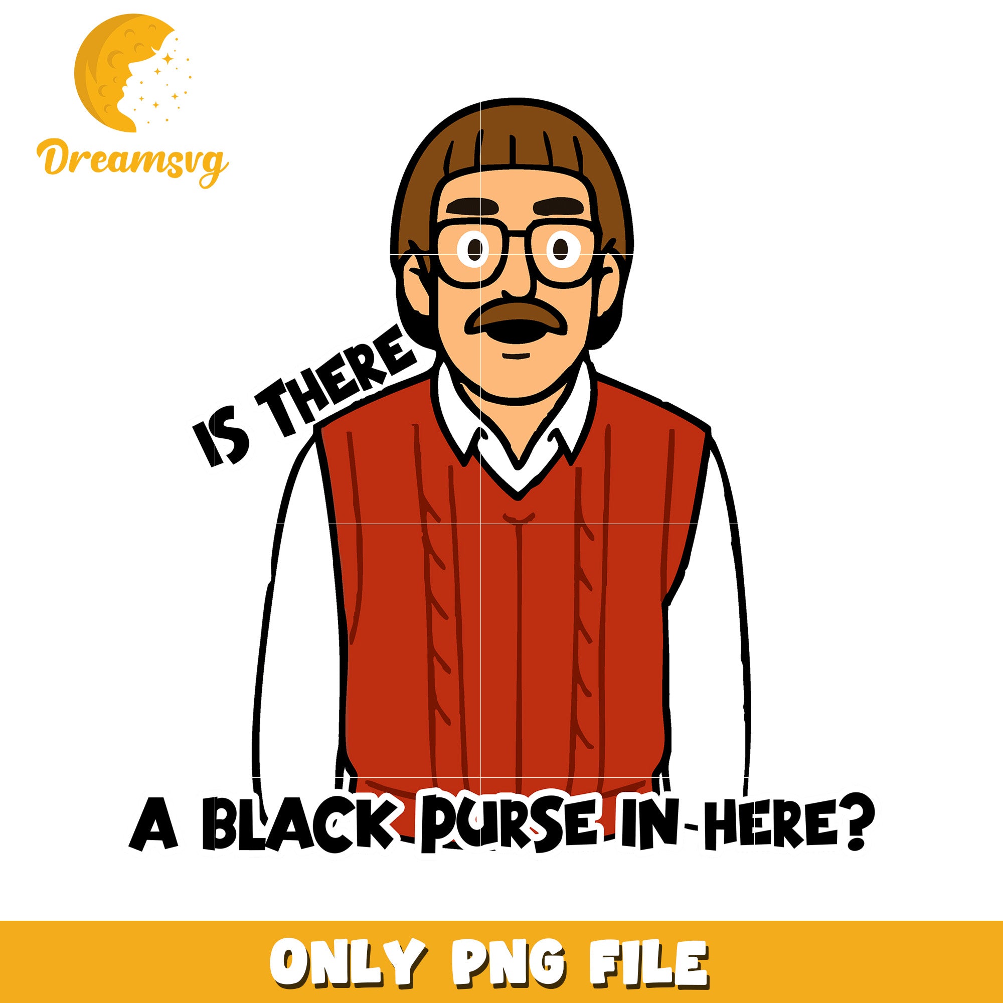 Is there a black purse in here png, awkward humor png, office joke png ...