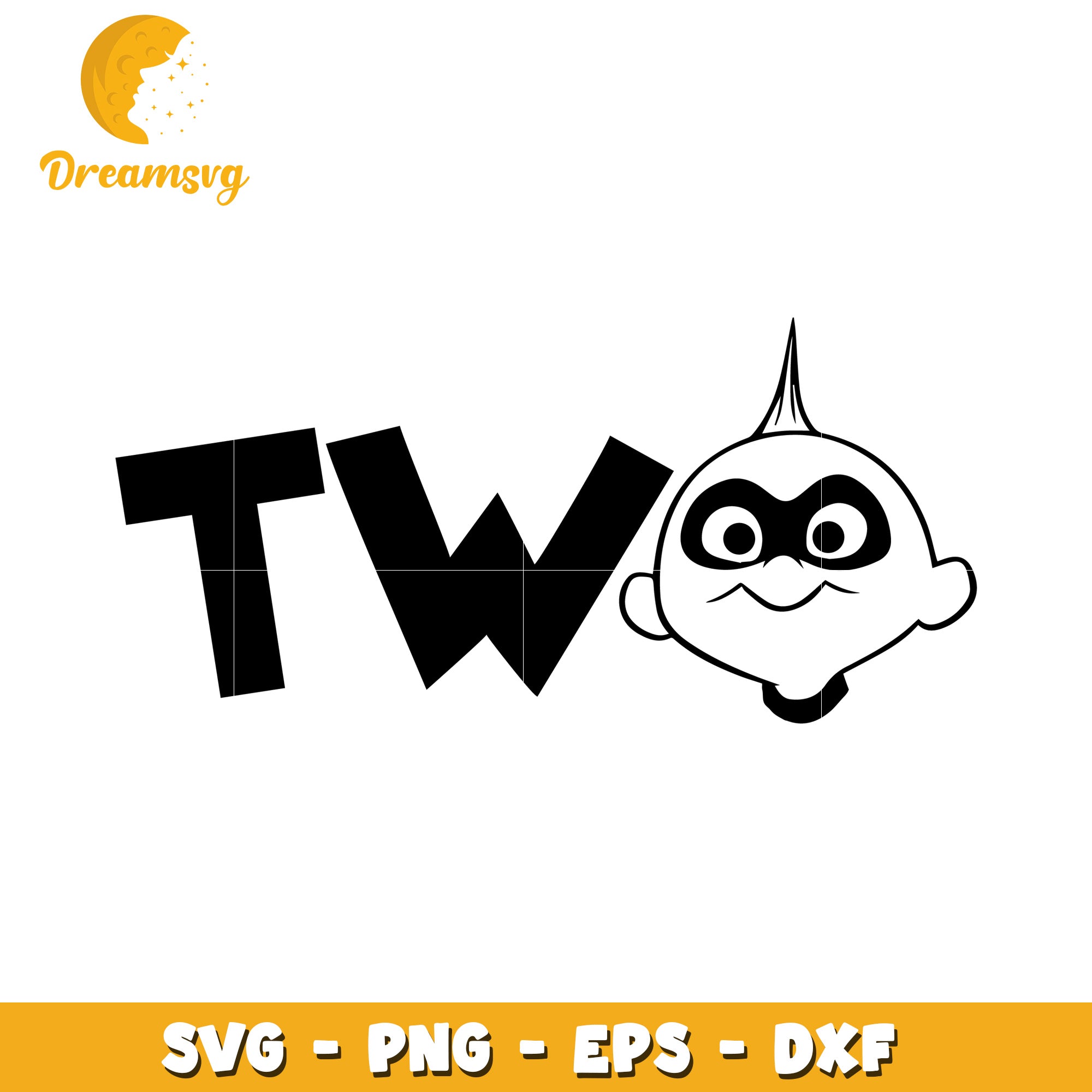 Jack Jack Two SVG PNG EPS DXF – DreamSVG Store