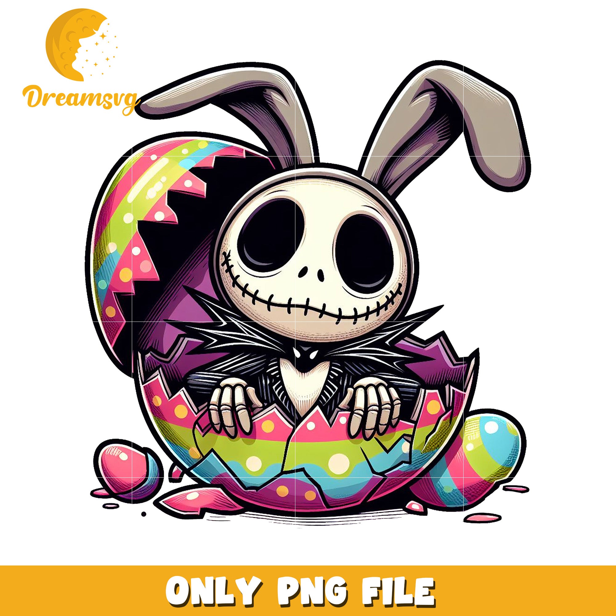 Jack Skellington Easter Bunny PNG – DreamSVG Store