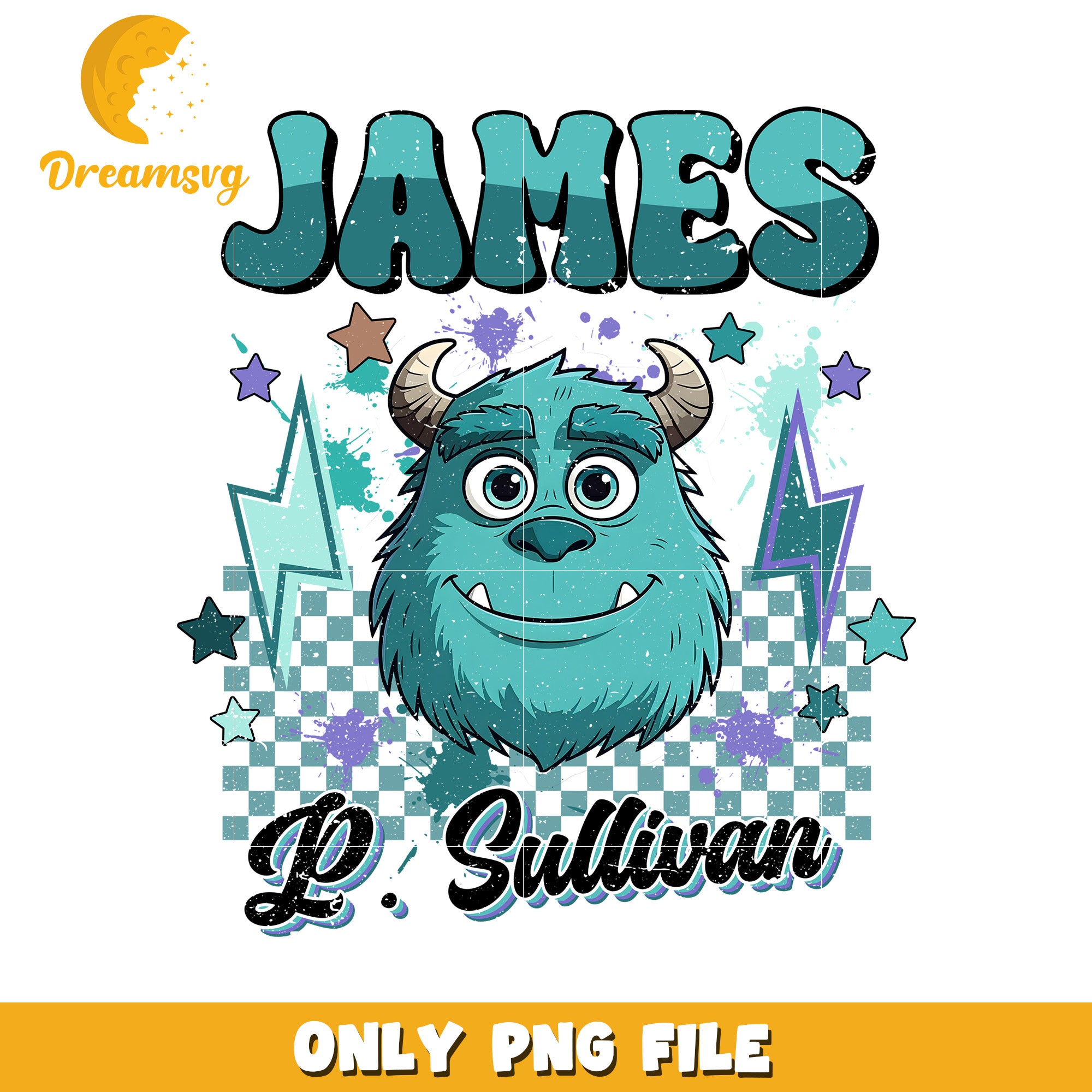 James p. sullivan png, monsters inc png, disney pixar png – DreamSVG Store