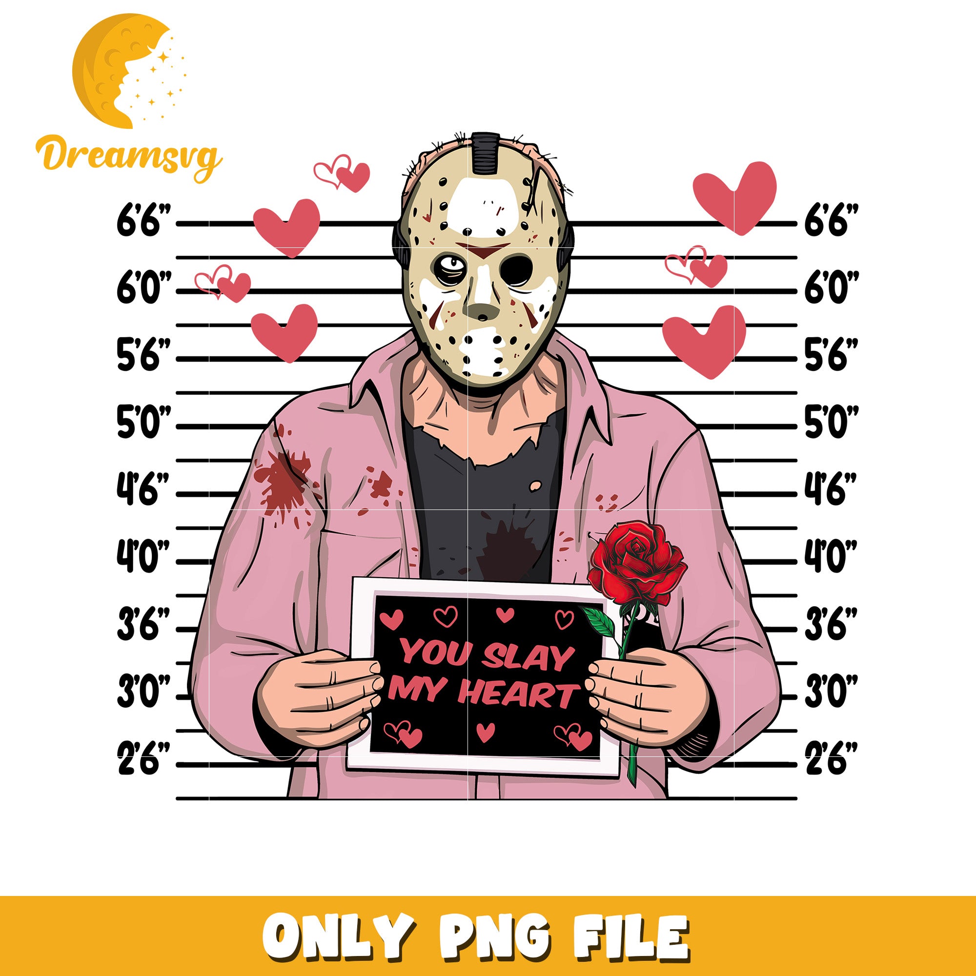 Jason Valentines Day PNG – DreamSVG Store