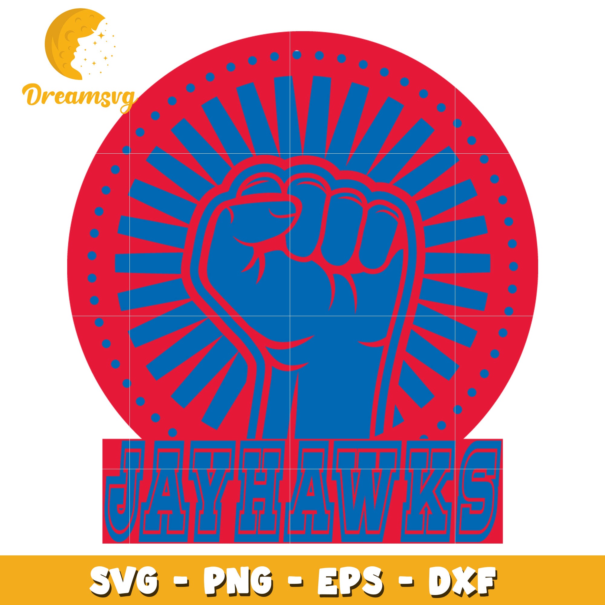 Jayhawks Fist SVG PNG EPS DXF Cut File – DreamSVG Store