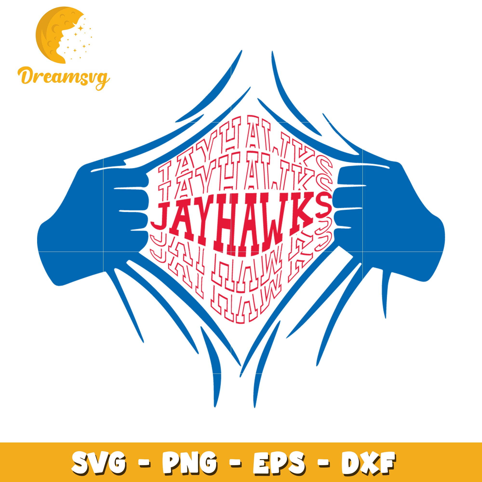 Jayhawks Graphic SVG Design for Cutting Machines and Crafts – DreamSVG ...